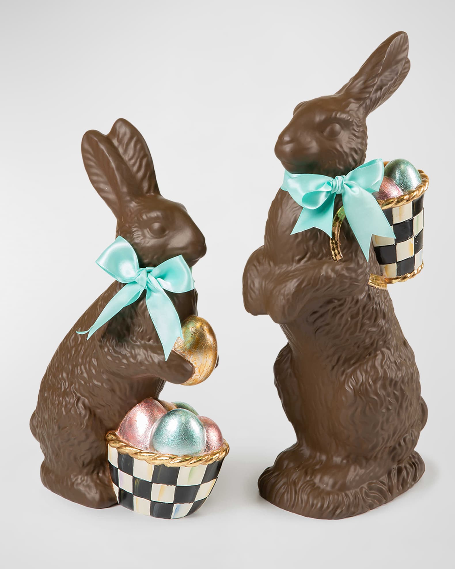 Chocolate Bunny Figurine Collection | Neiman Marcus
