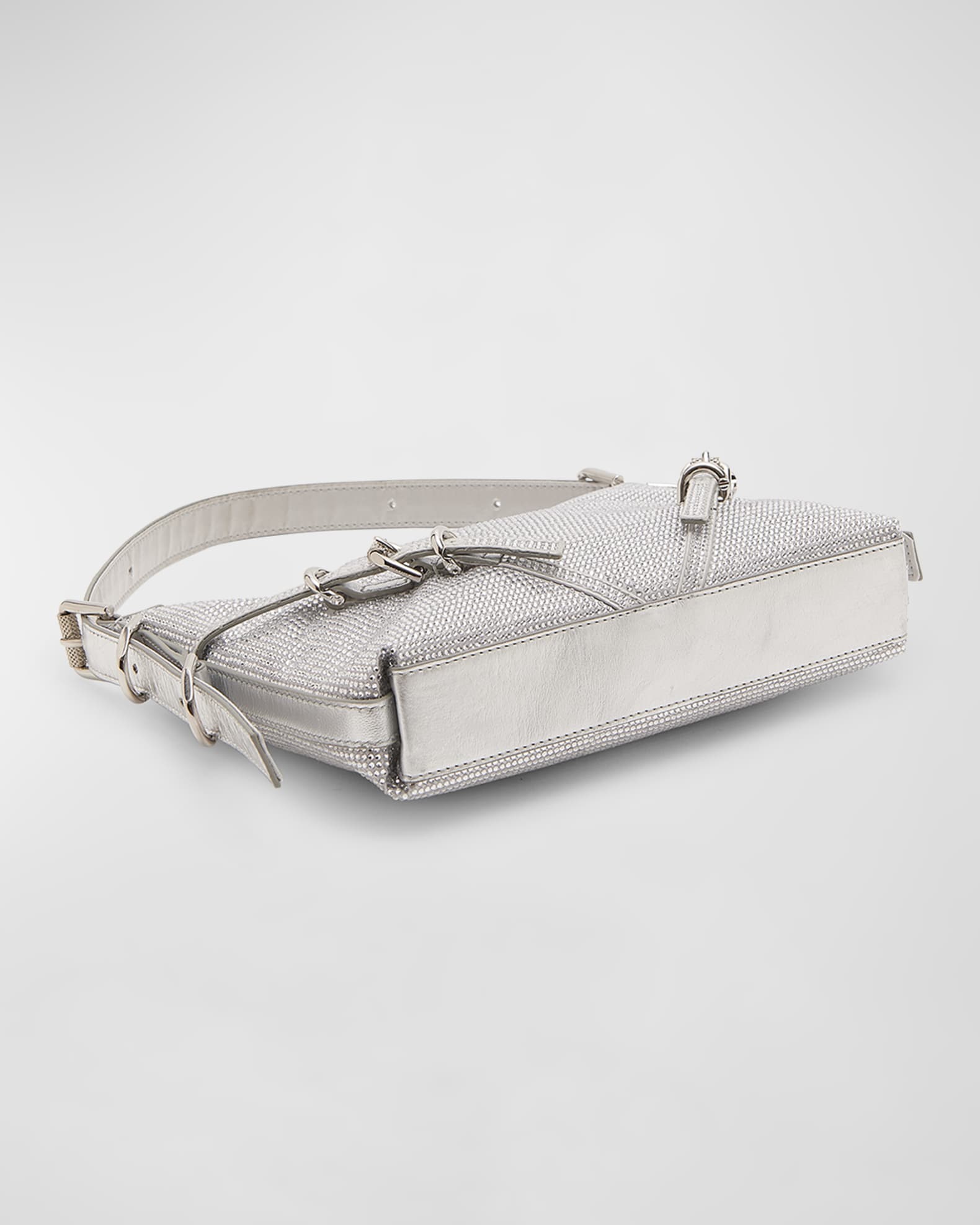 Givenchy Voyou Mini Shoulder Bag in Satin Strass | Neiman Marcus