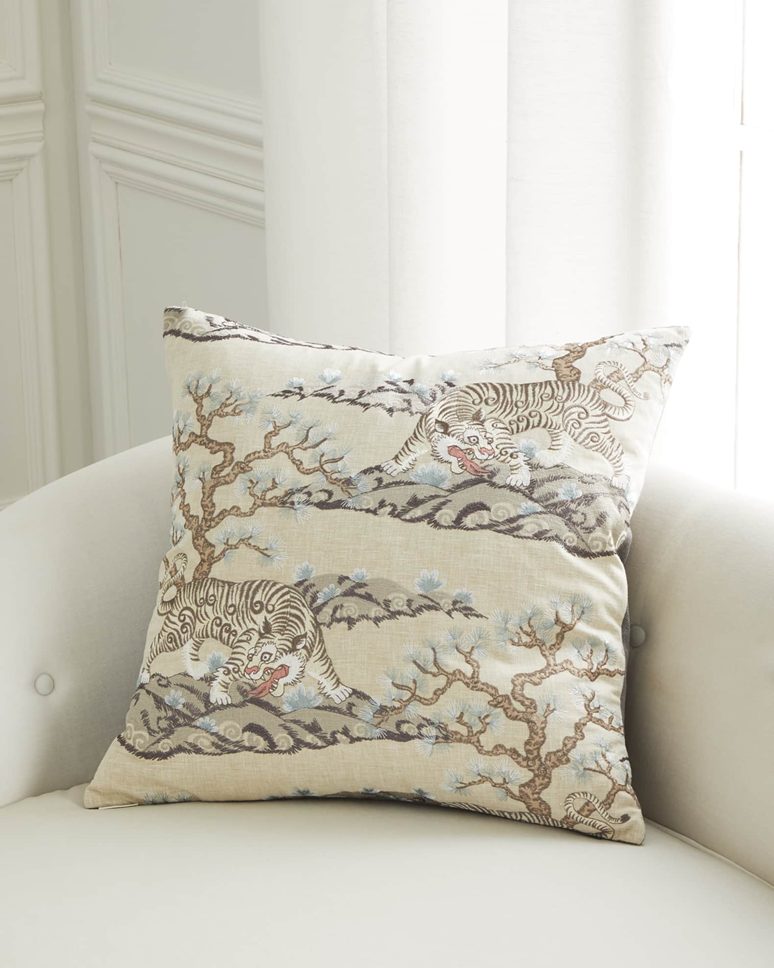 D.V. KAP Home Chonburi Zen Decorative Feather/Down Pillow - 24 ...