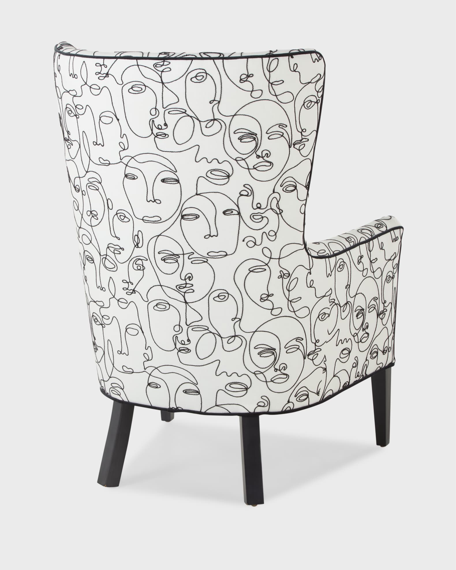 Massoud Koah Wing Chair | Neiman Marcus