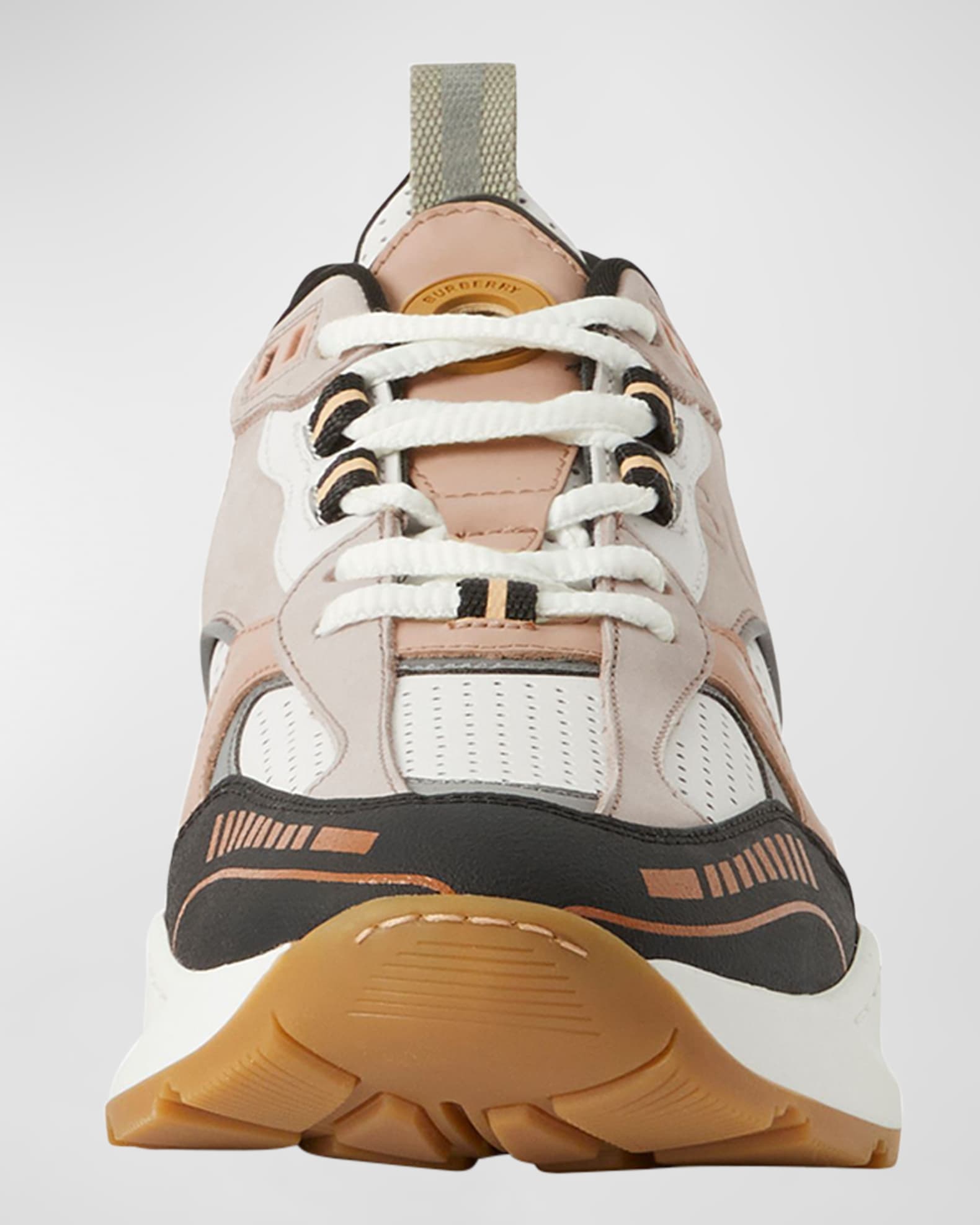 Burberry Sean Colorblock Trainer Sneakers | Neiman Marcus