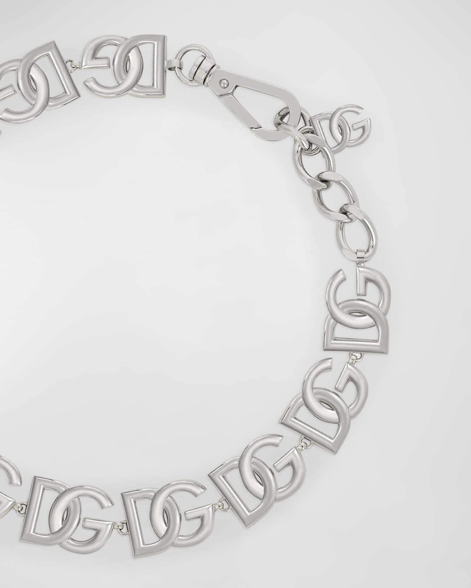 Dolce&Gabbana DG Logo Chain Necklace | Neiman Marcus