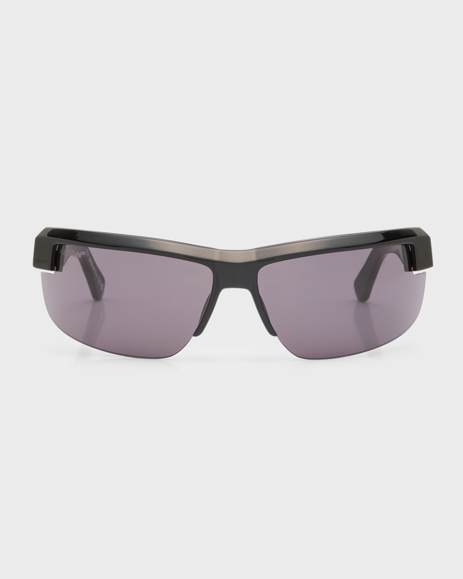 Off-White Toledo Acetate Wrap Sunglasses | Neiman Marcus