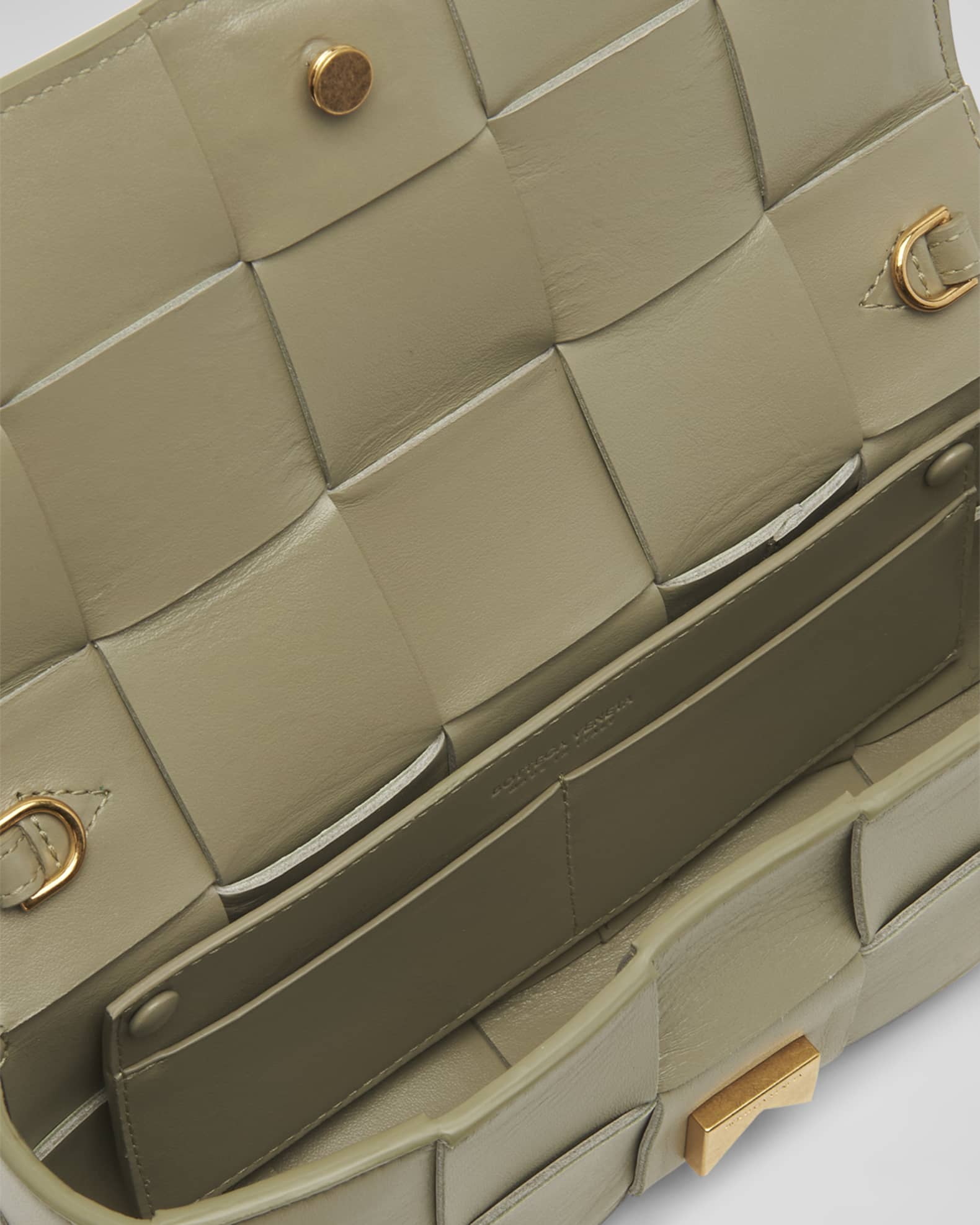 Bottega Veneta Cassette Pouch Bag on Chain | Neiman Marcus