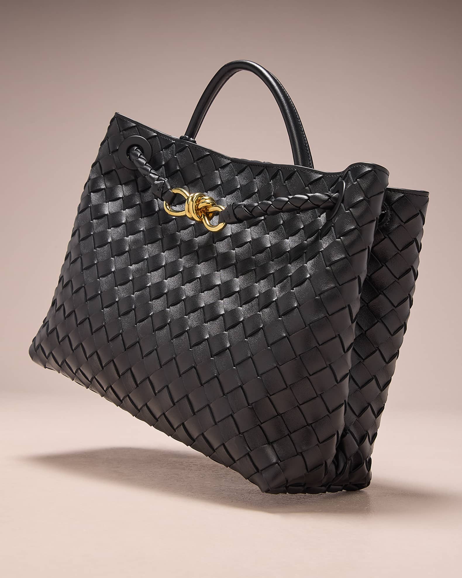 Andiamo Intreccio Top Handle Bag Collection | Neiman Marcus