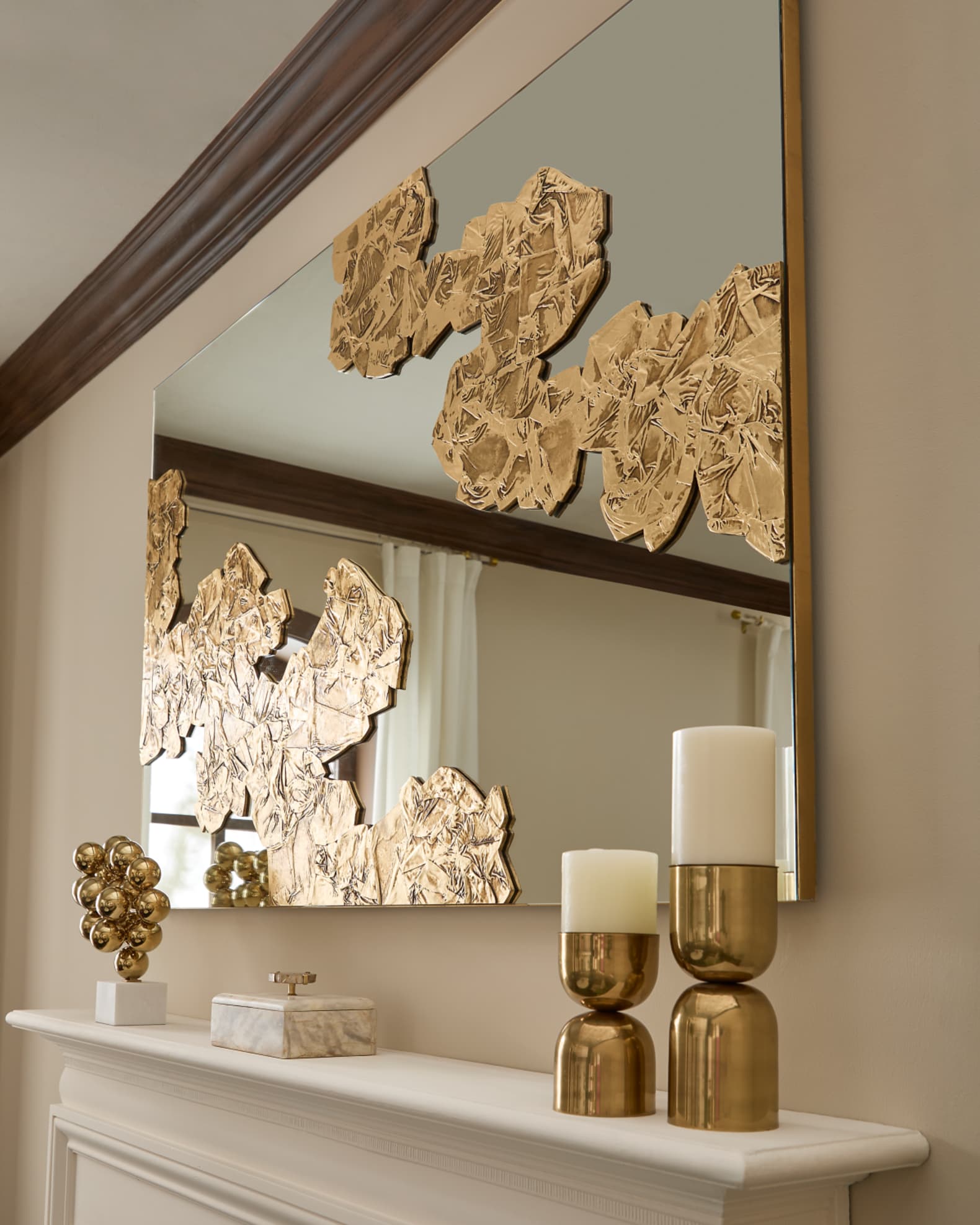 John-Richard Collection Nuvole Mirror | Neiman Marcus