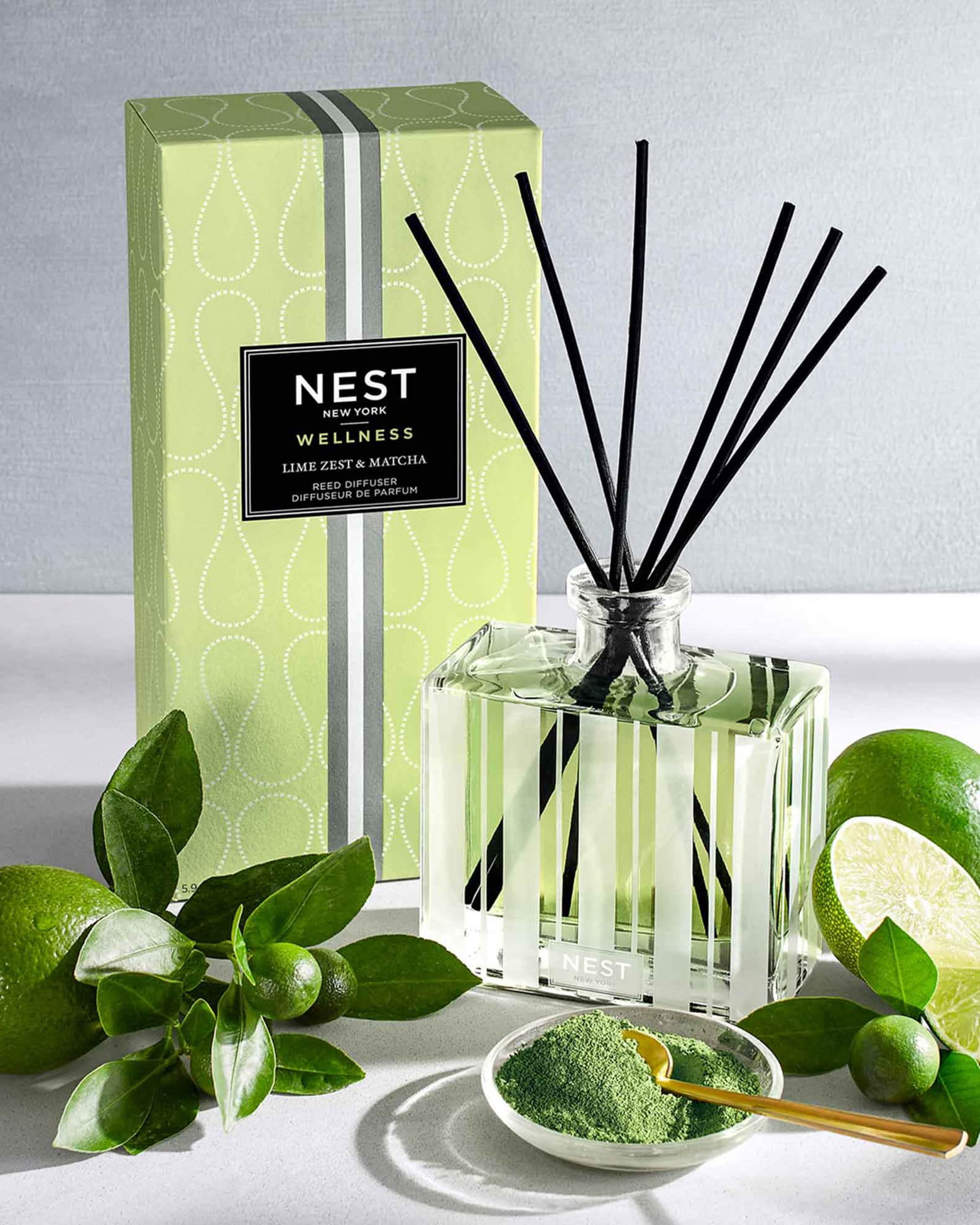 NEST New York Lime Zest and Matcha Reed Diffuser, 5.9 oz. | Neiman Marcus