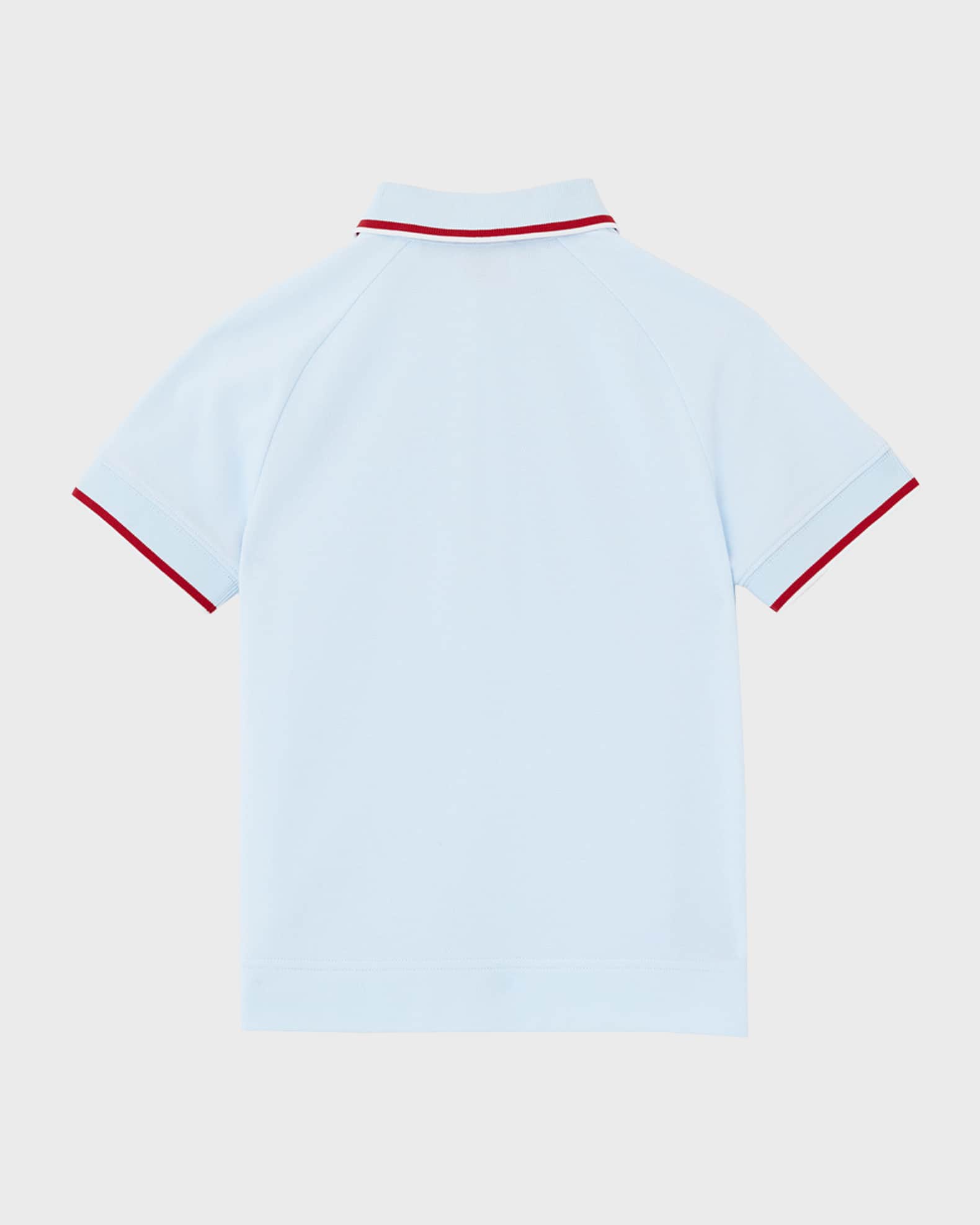 Boy's Langton Script Logo-Print Polo Shirts | Neiman Marcus