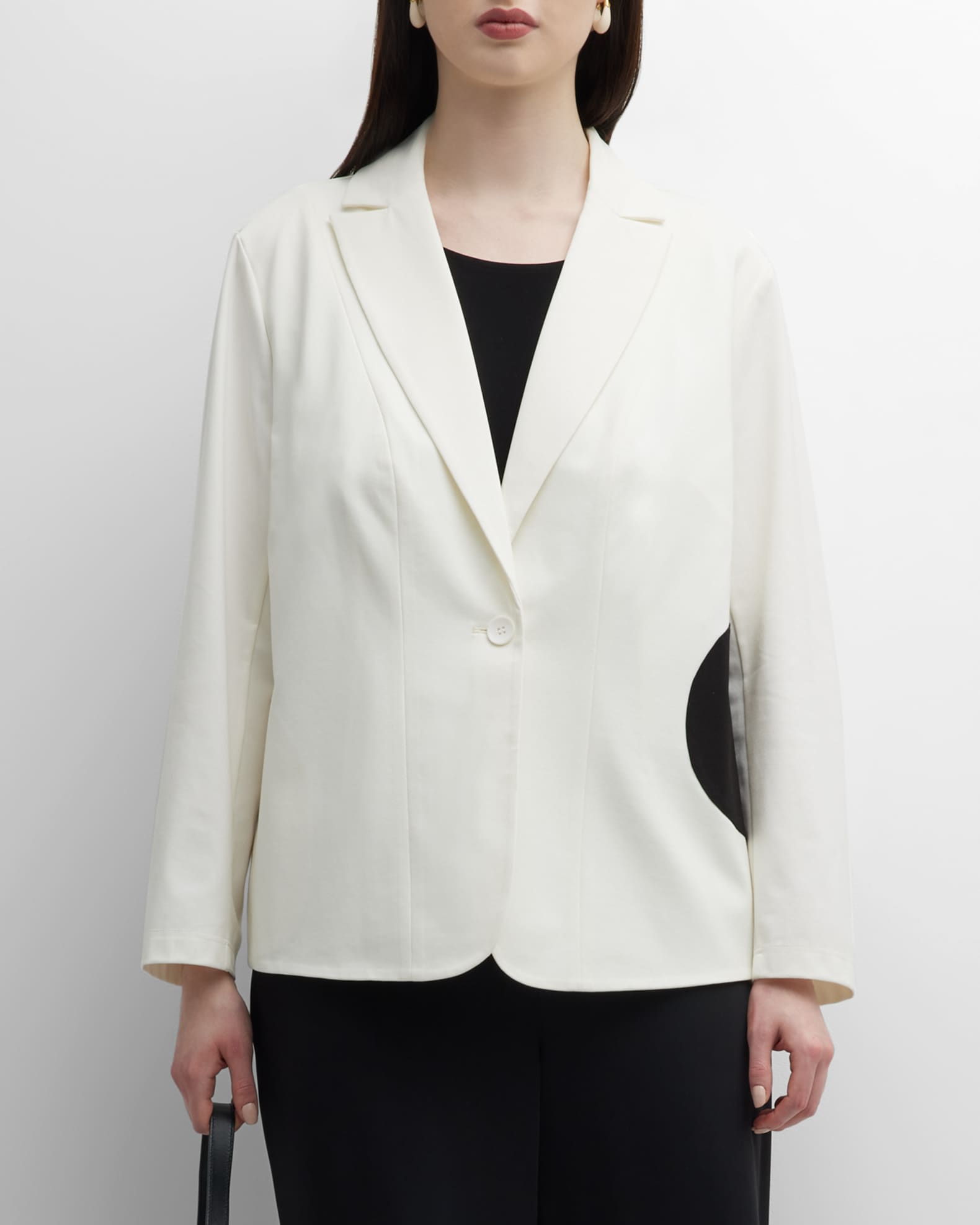 CAPSULE 121 Plus Size The Ursula Two-Tone Jacket | Neiman Marcus
