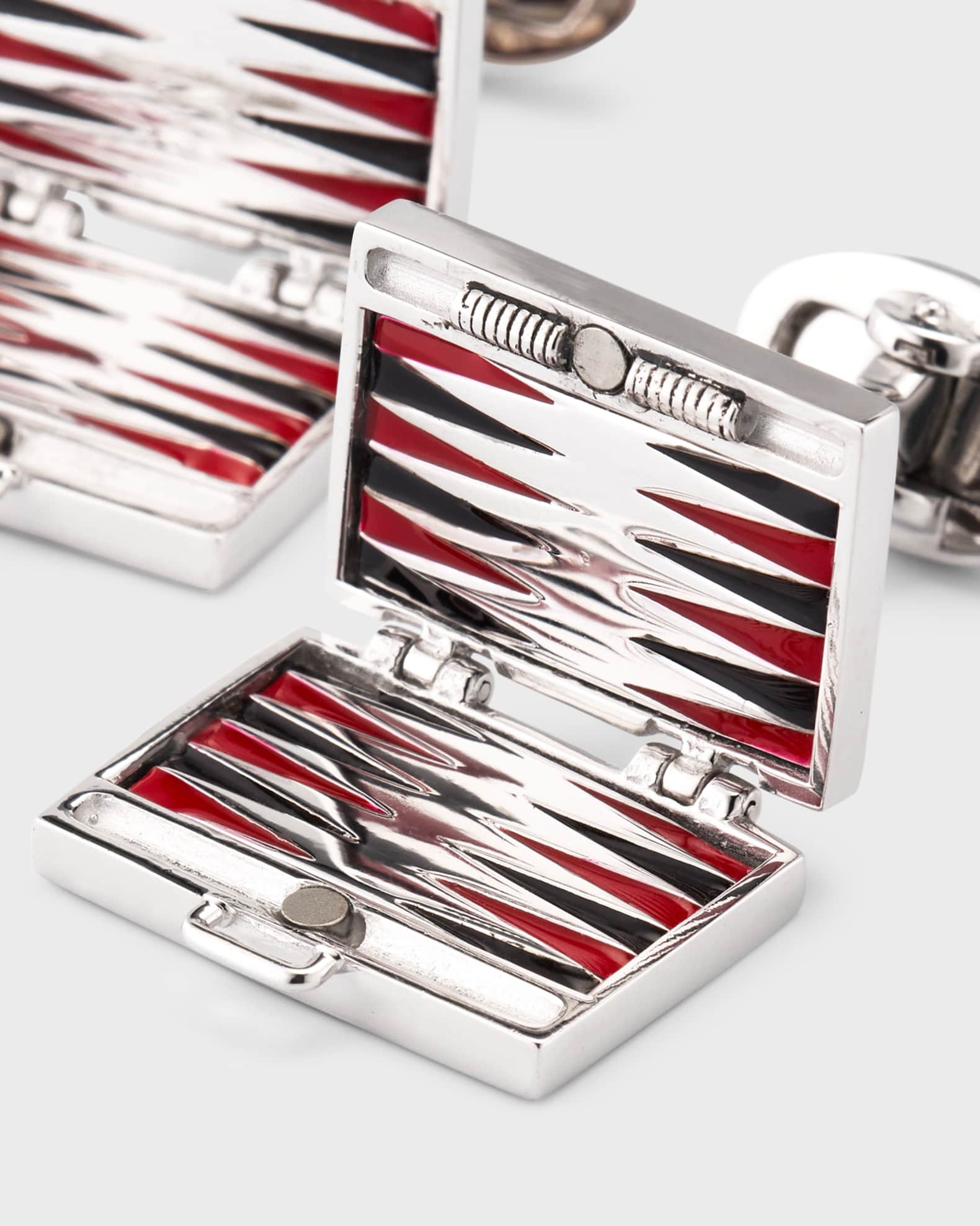 Jan Leslie Men's Backgammon Cufflinks | Neiman Marcus