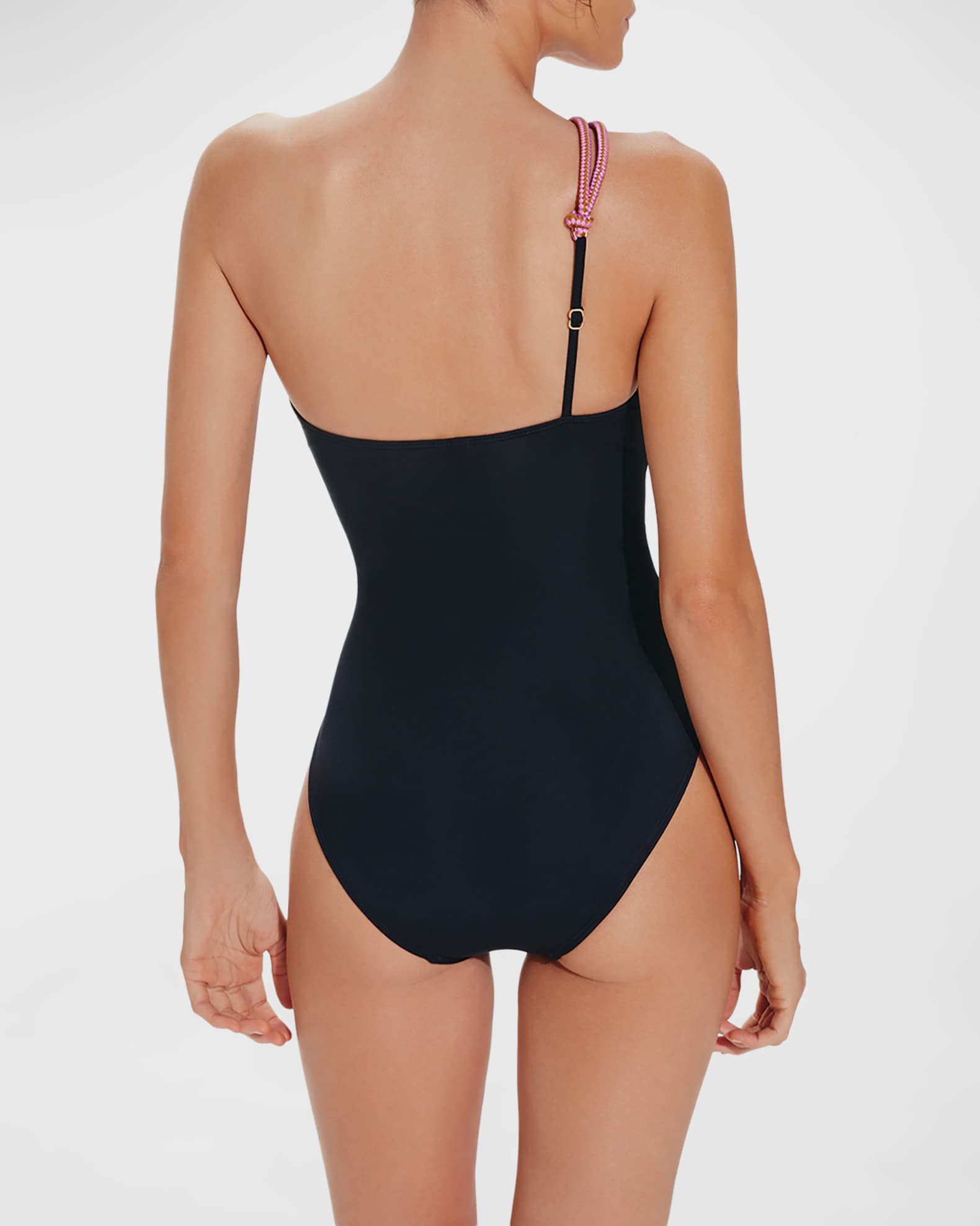 Vix Zaila Asymmetric Cutout One Piece Swimsuit Neiman Marcus