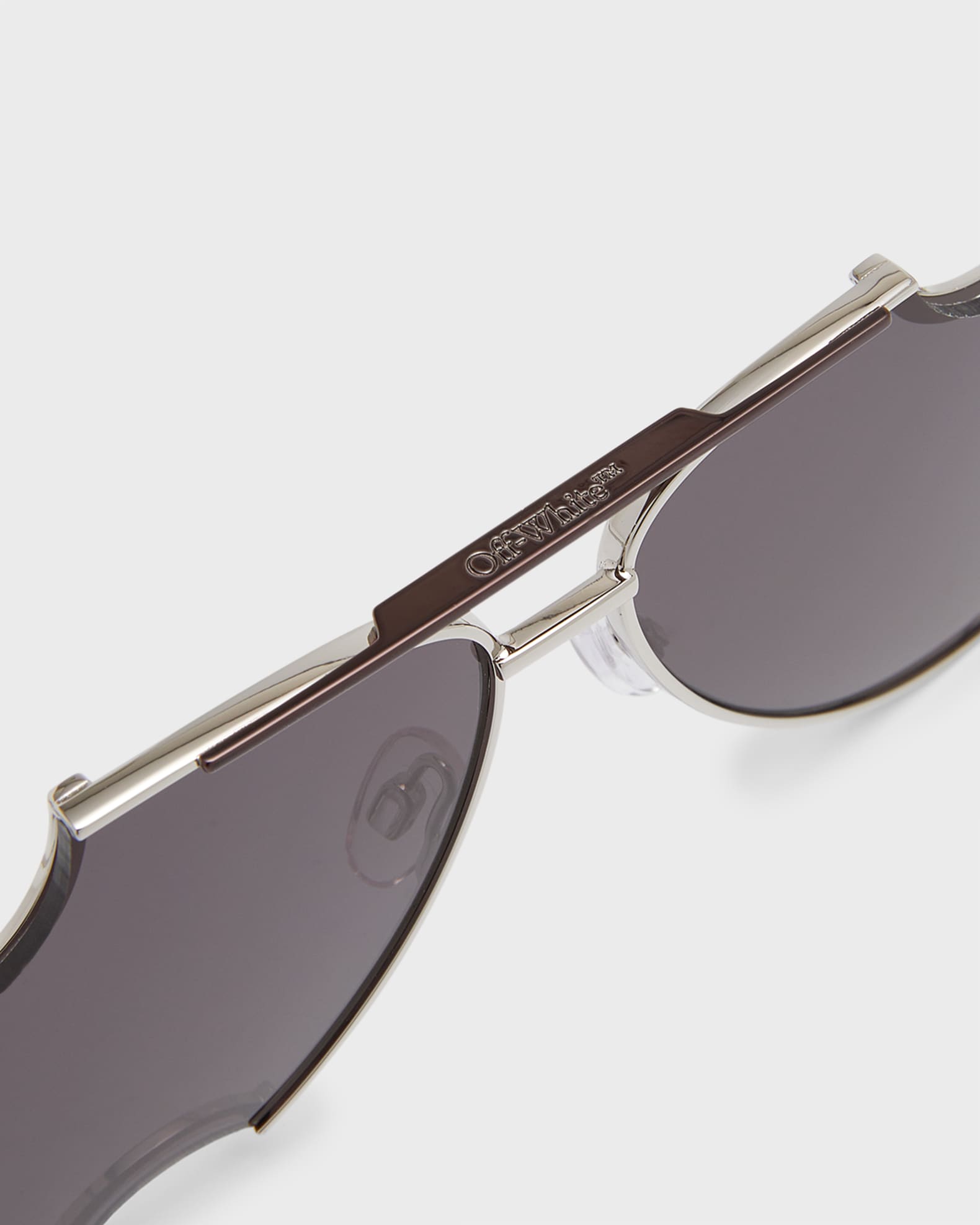 Off-White Men's Dallas Meteor Metal Aviator Sunglasses | Neiman Marcus