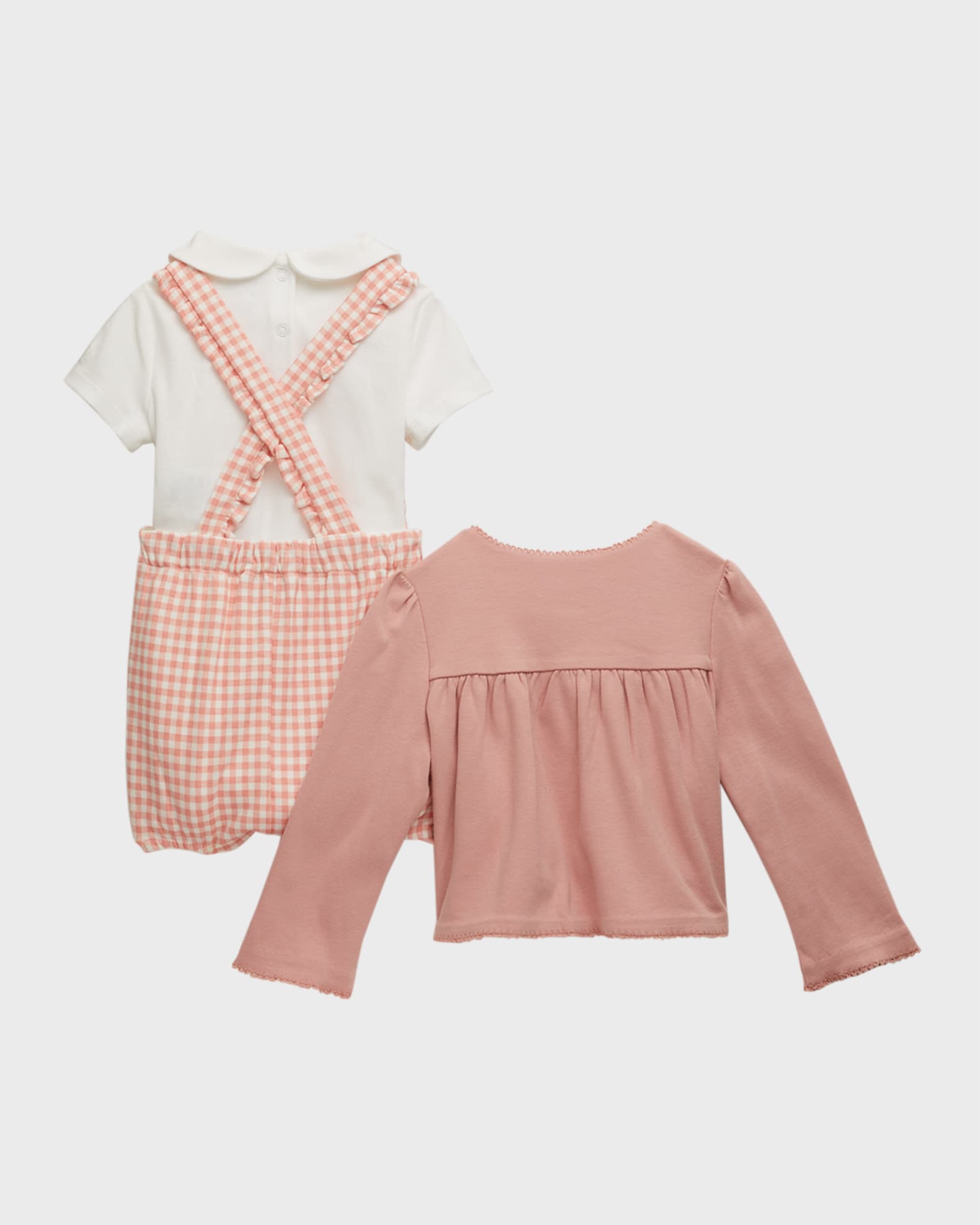 Ralph Lauren Childrenswear Girl's Interlock Three-Piece Jumper Set, 3M ...