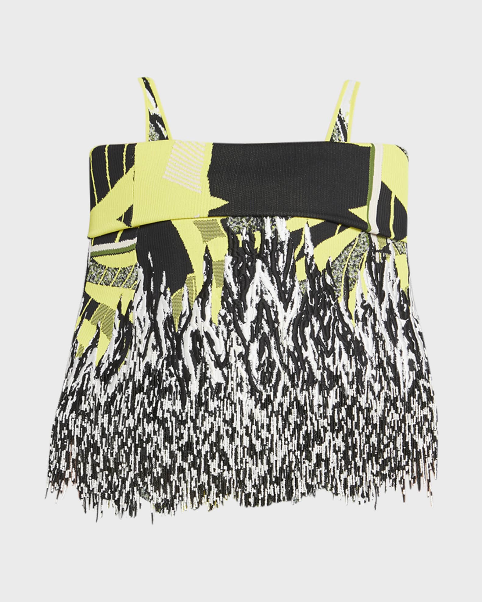 Bottega Veneta Beaded Fringe Boucle Off-The-Shoulder Stole | Neiman Marcus