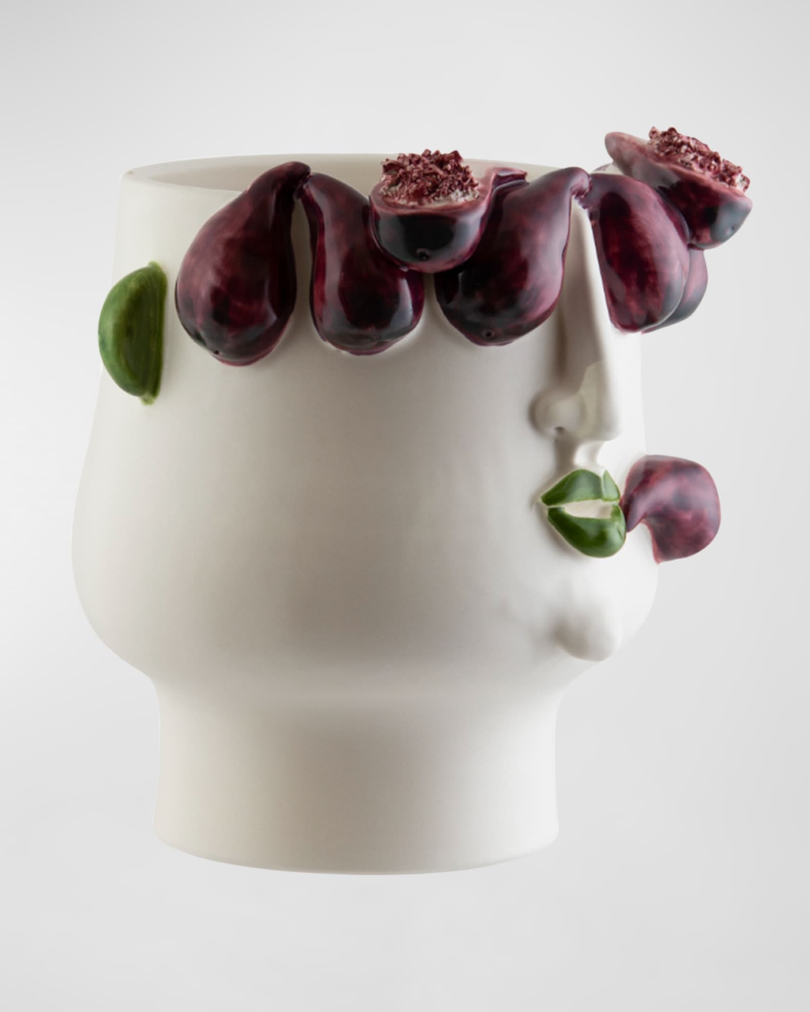 Patrizia Italiano La Ficazzana Seller of Figs Medium Head Vase | Neiman ...