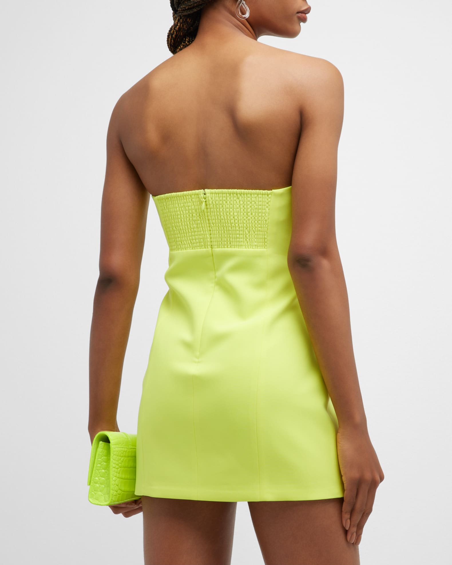 Retrofete Ana Strapless Mini Sheath Dress | Neiman Marcus