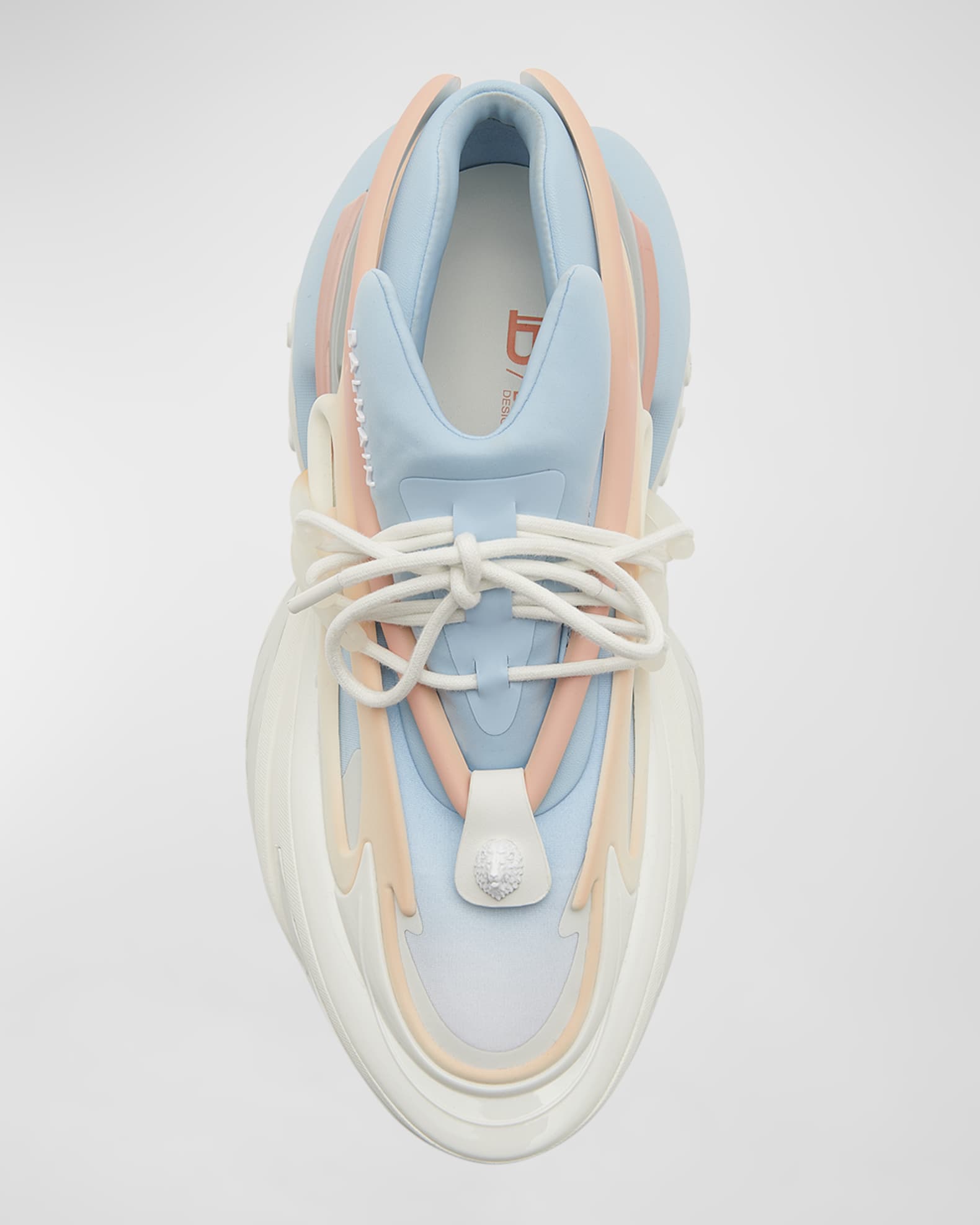 Balmain Unicorn Multicolored Chunky Sneakers | Neiman Marcus