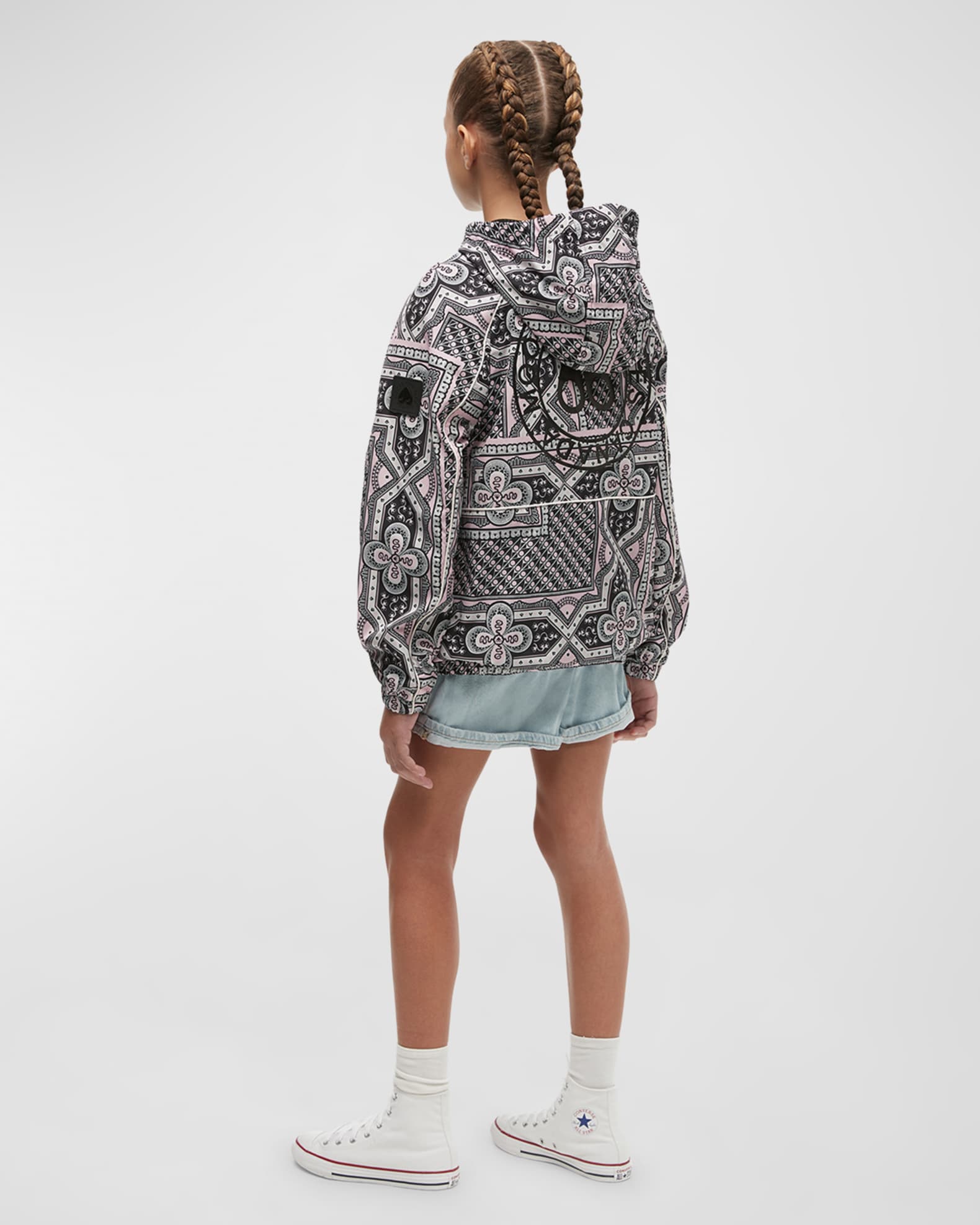 Moose Knuckles Girl's Highfield Jacket Print, Size XS-XL | Neiman Marcus