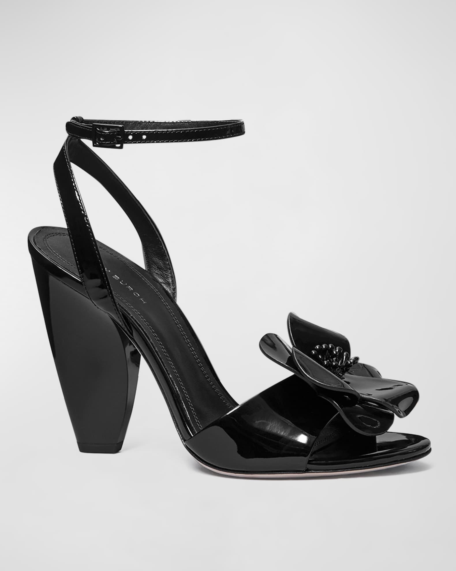 Tory Burch Flower Heeled Platform Sandals | Neiman Marcus
