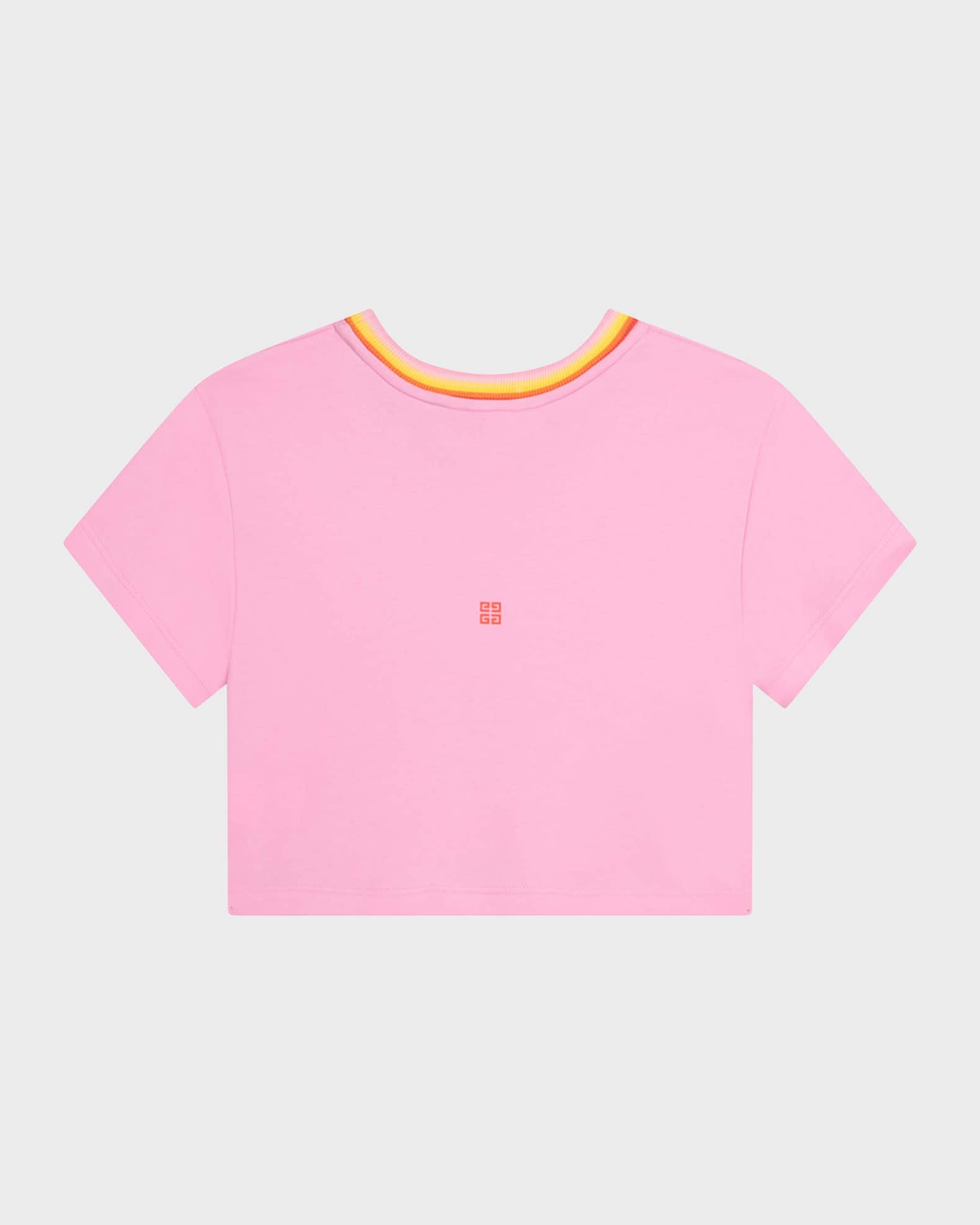 Girl's Cropped Micro Logo-Print T-Shirts | Neiman Marcus