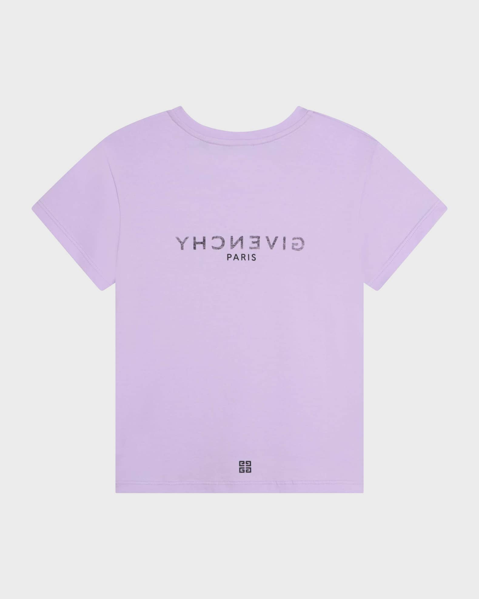 Girl's Contrast Logo-Print T-Shirts | Neiman Marcus