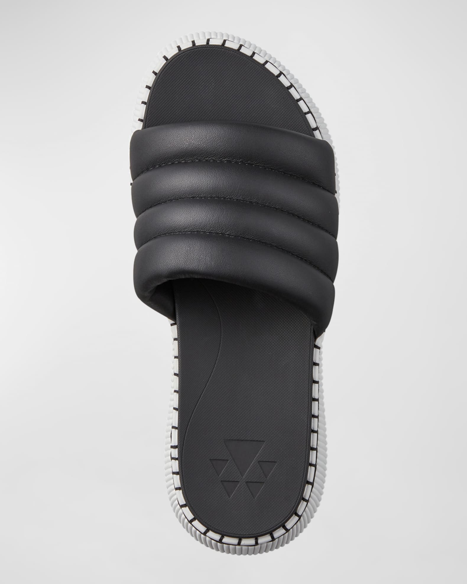 Cougar Soprato Platform Leather Slides | Neiman Marcus