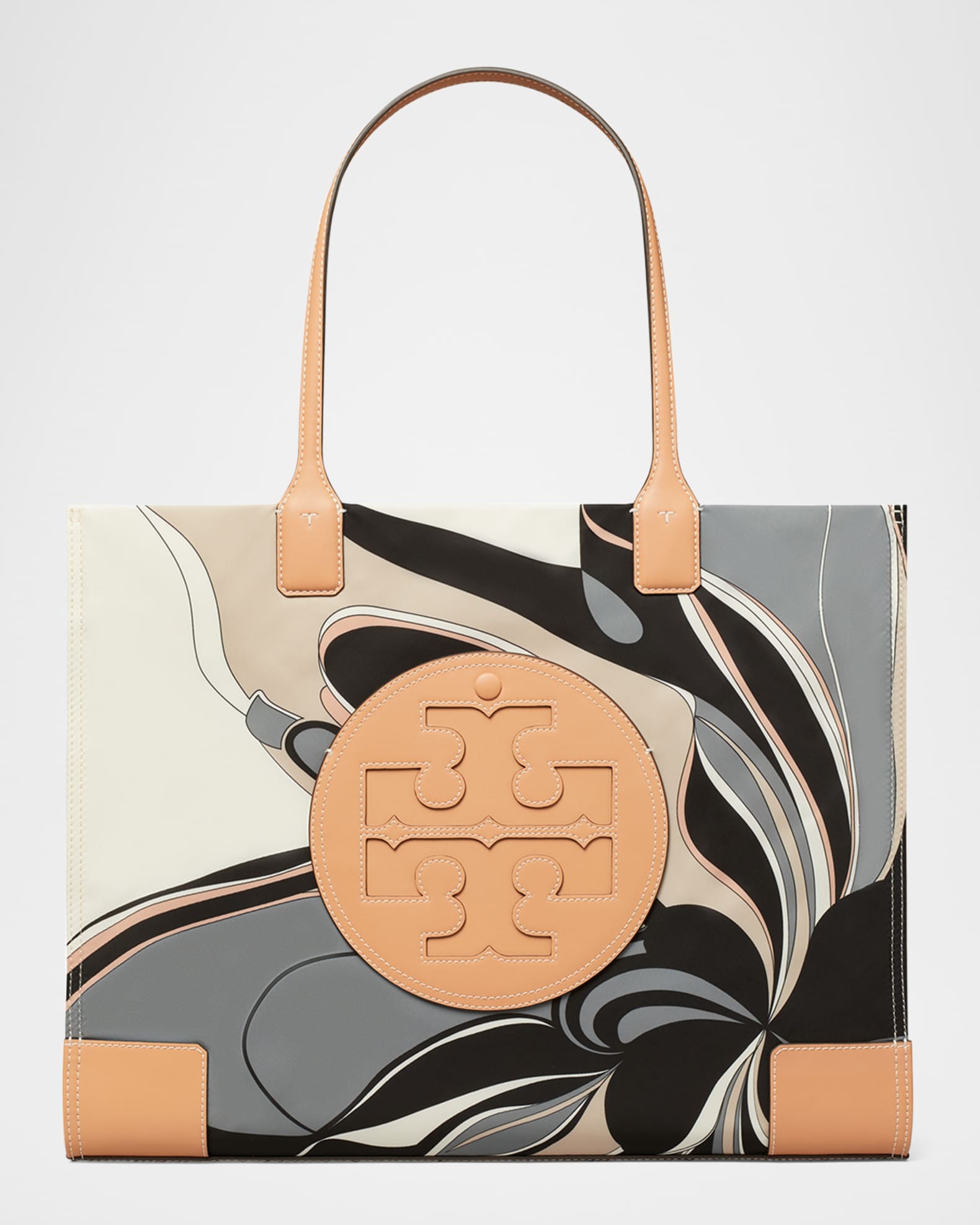 Tory Burch Ella Printed Tote Bag | Neiman Marcus