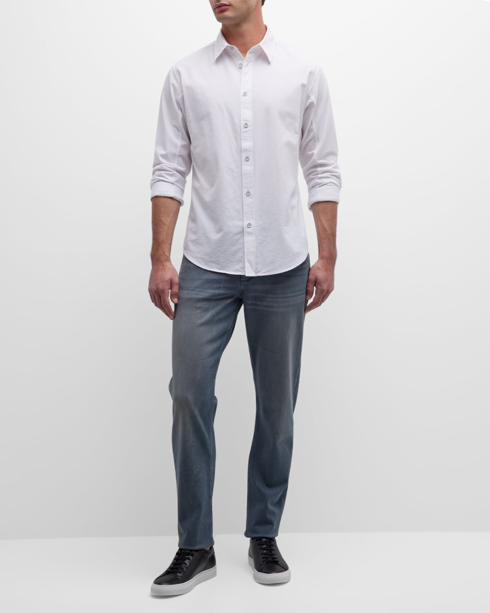Rag & Bone Men's Fit 2 Engineered Oxford Sport Shirt | Neiman Marcus
