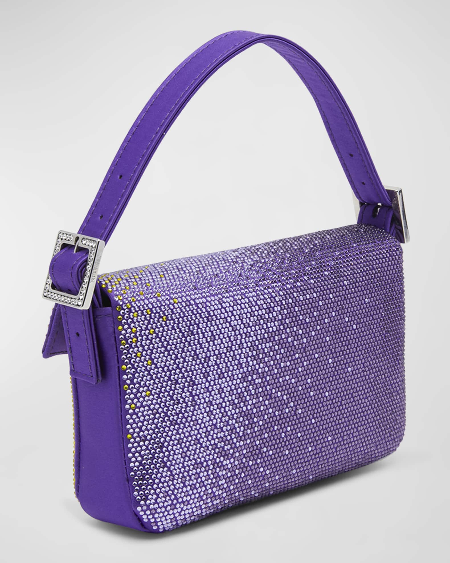 Gedebe Habibi Small Crystal Degrade Shoulder Bag | Neiman Marcus