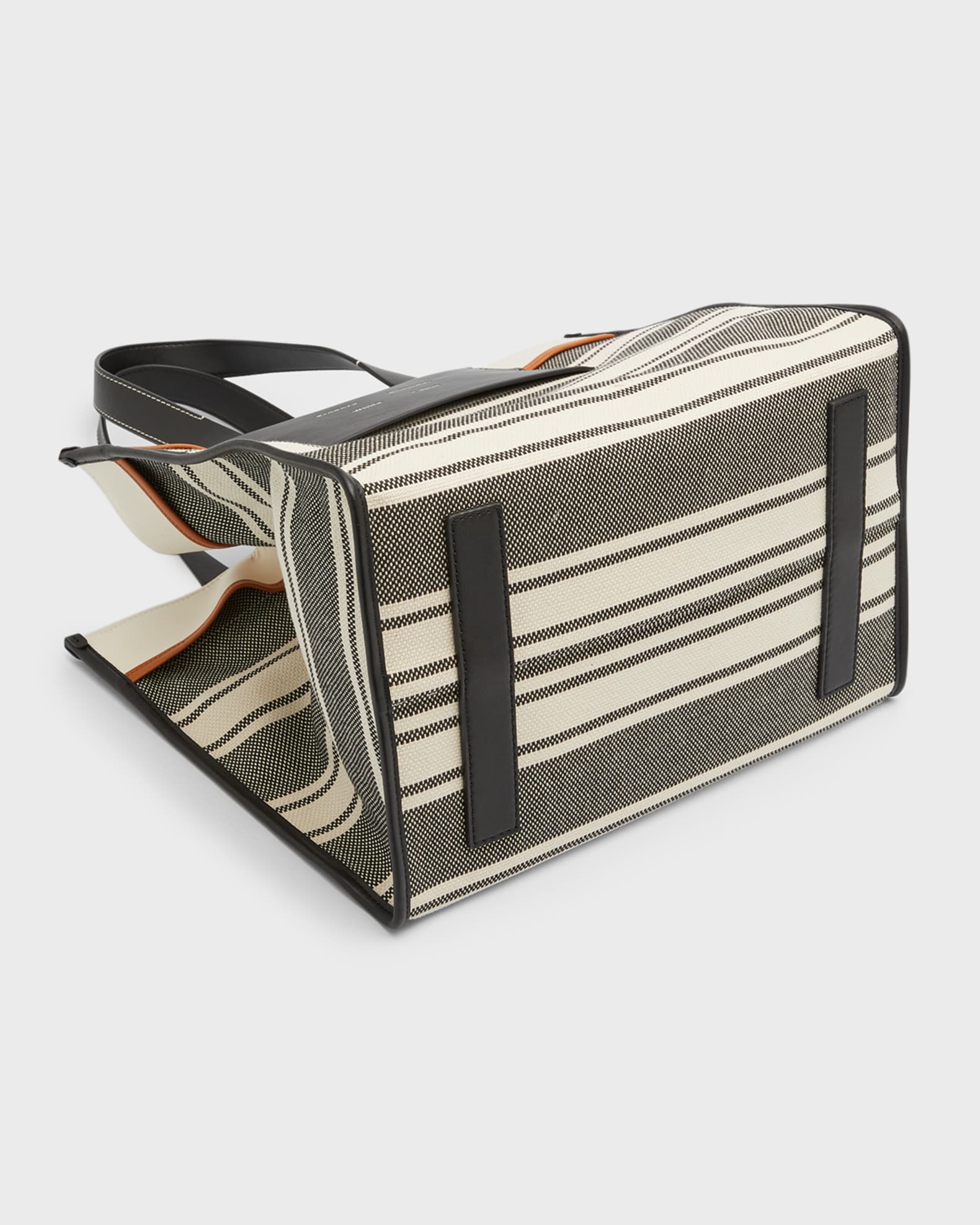 Proenza Schouler White Label Morris Large Striped Canvas Tote Bag ...