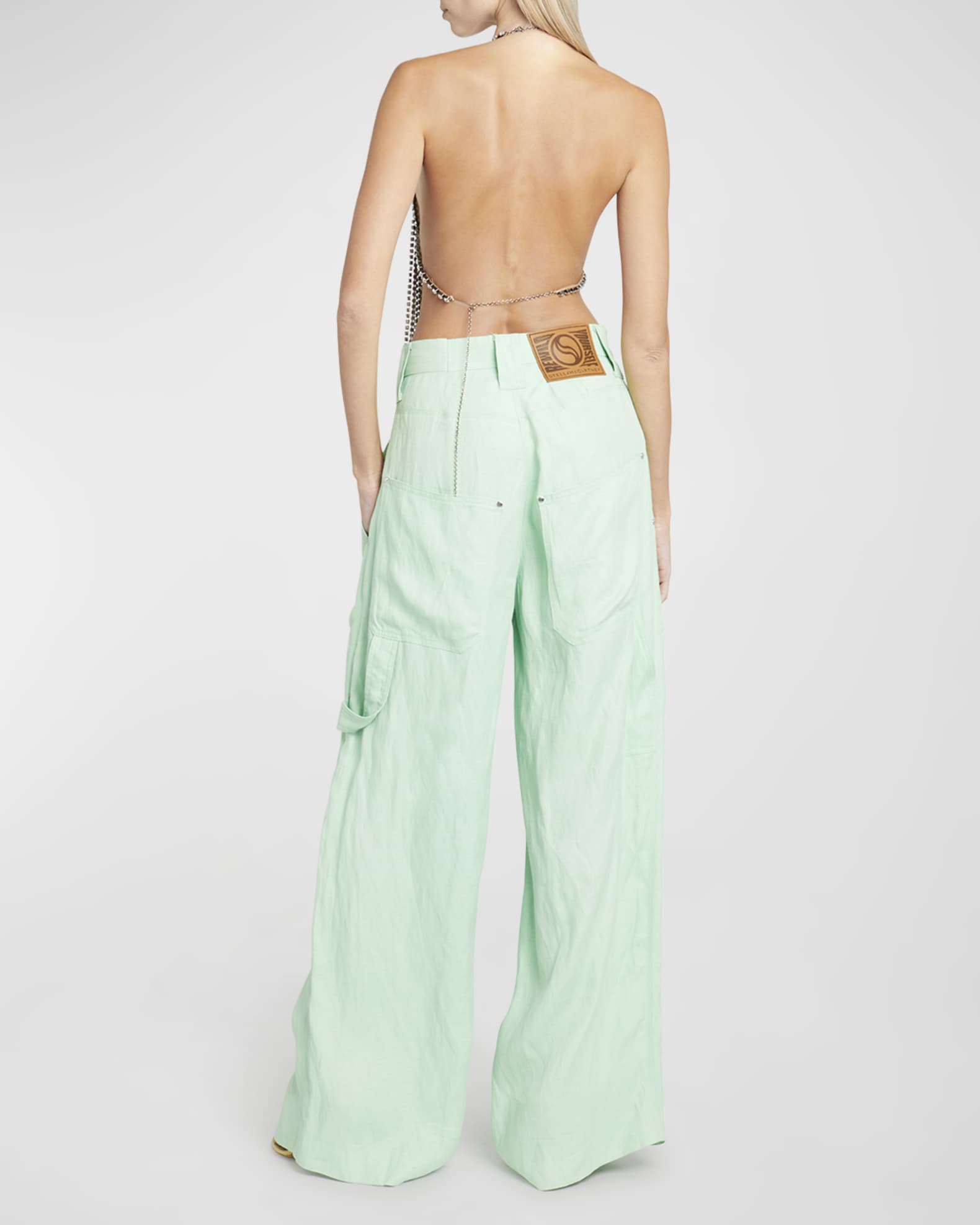 Stella McCartney Triangle Jewelry Bra with Crystal Embellishment ...