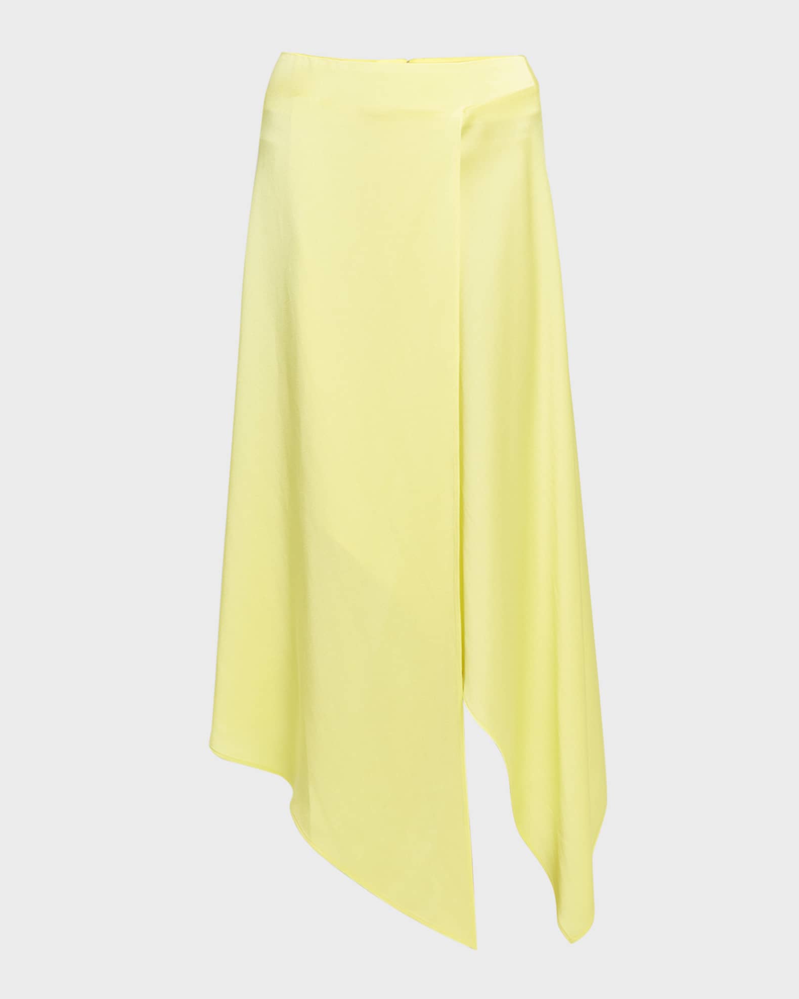 Stella McCartney Long Handkerchief Satin Skirt | Neiman Marcus