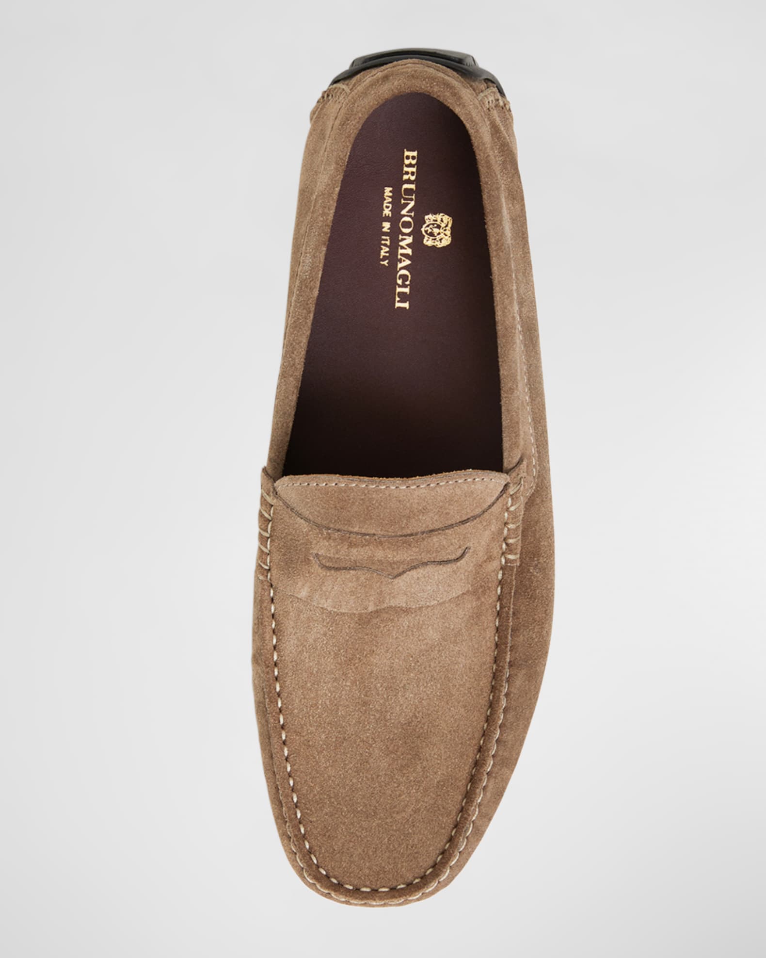 Bruno Magli Men's Xane Suede Driver Loafers | Neiman Marcus