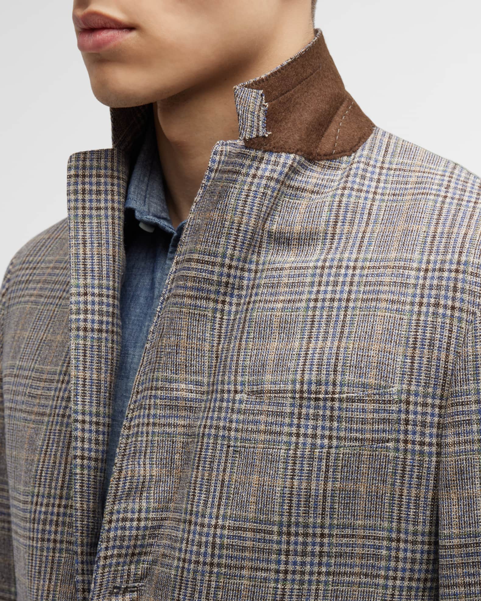 Sid Mashburn Men's Virgil Multi-Check Sport Coat | Neiman Marcus
