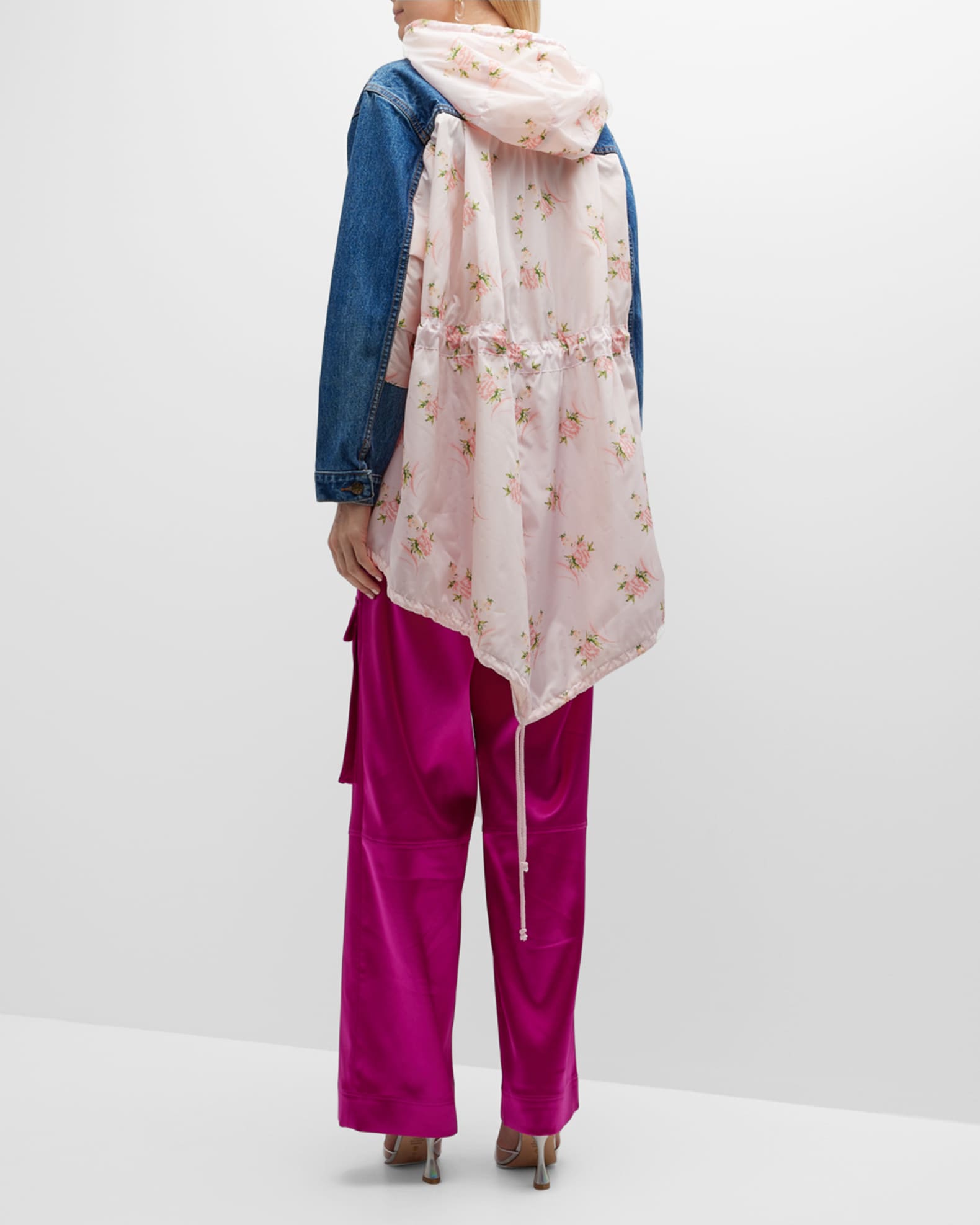 Rentrayage Oasis Denim Anorak Jacket - Limited Edition | Neiman Marcus