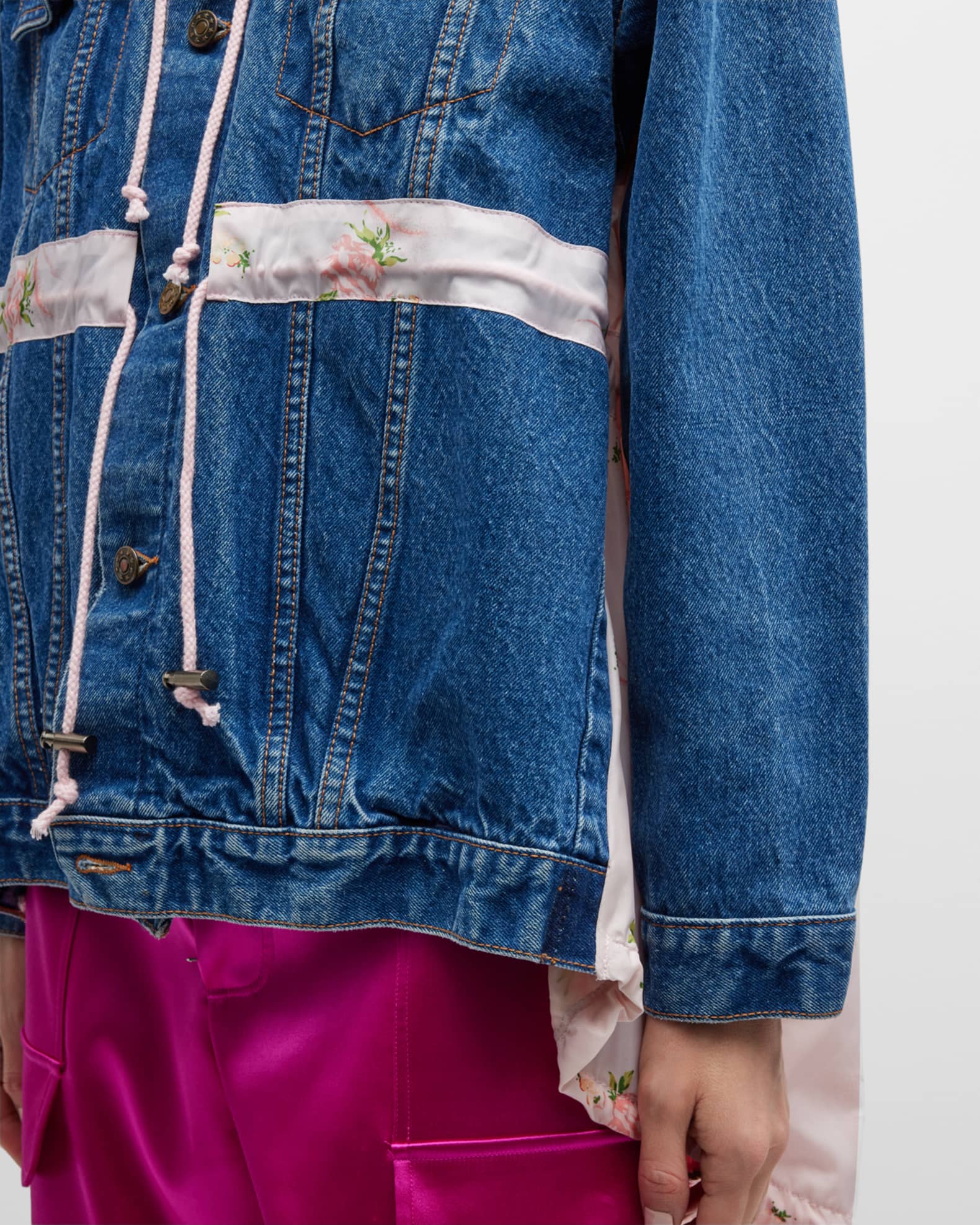 Rentrayage Oasis Denim Anorak Jacket - Limited Edition | Neiman Marcus