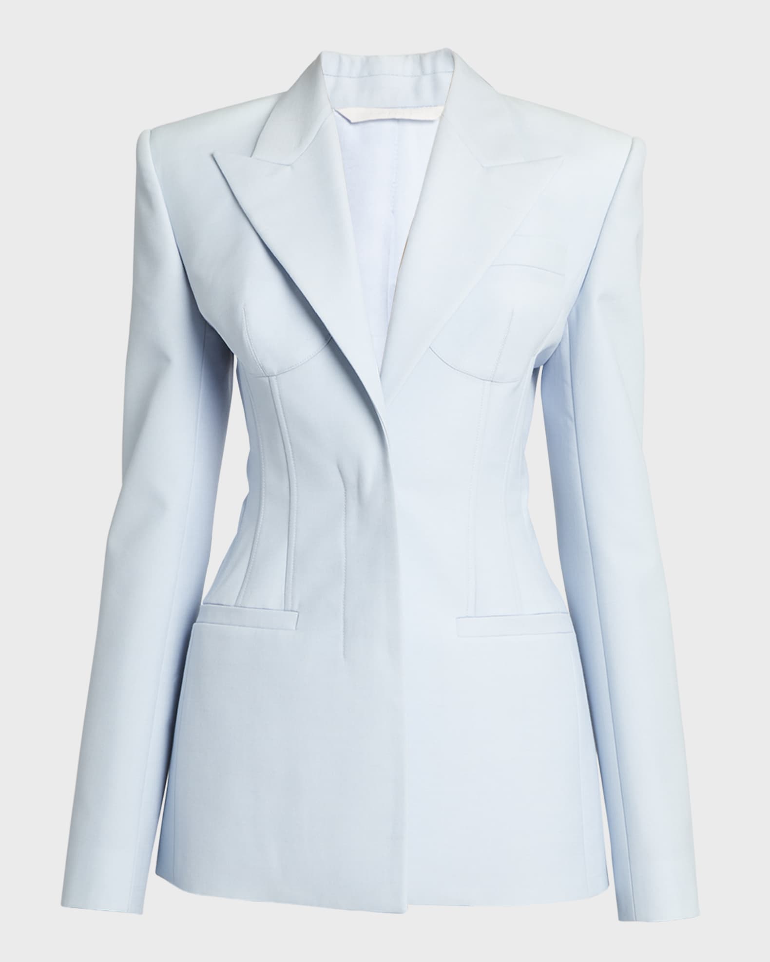 Tailored Bustier Seam Detailed Suit | Neiman Marcus