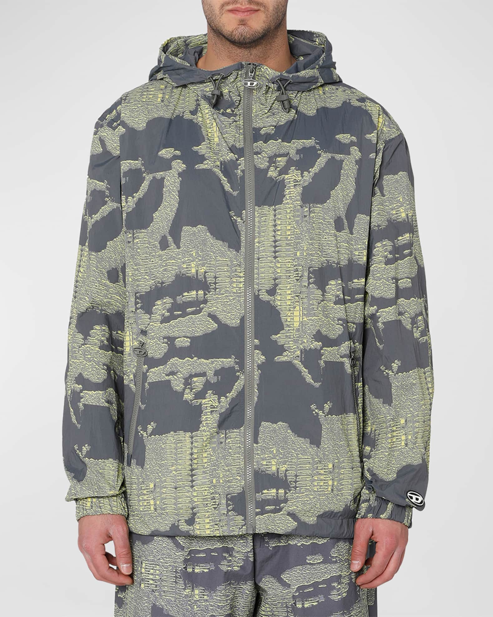 Diesel Men's J-Warrett-Cmf-A Camo Jacket | Neiman Marcus