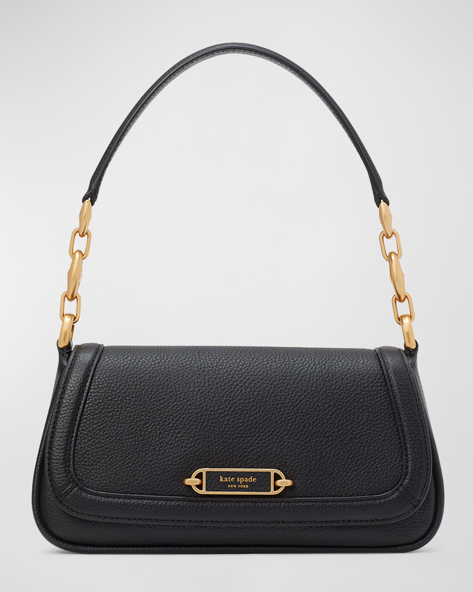 kate spade new york gramercy small flap leather shoulder bag | Neiman ...