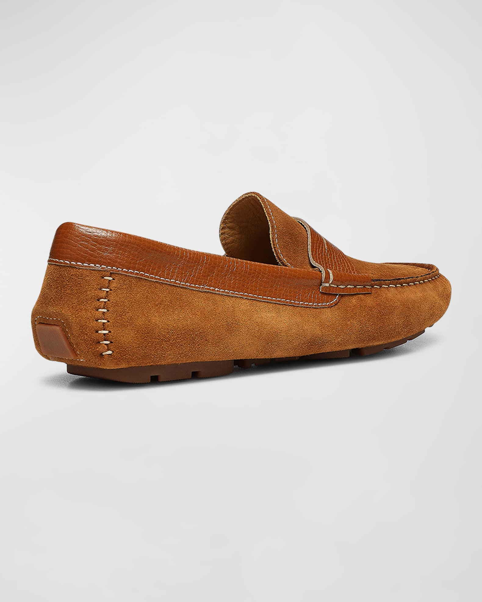 Donald Pliner Men's Maverick Suede Driving Shoes | Neiman Marcus