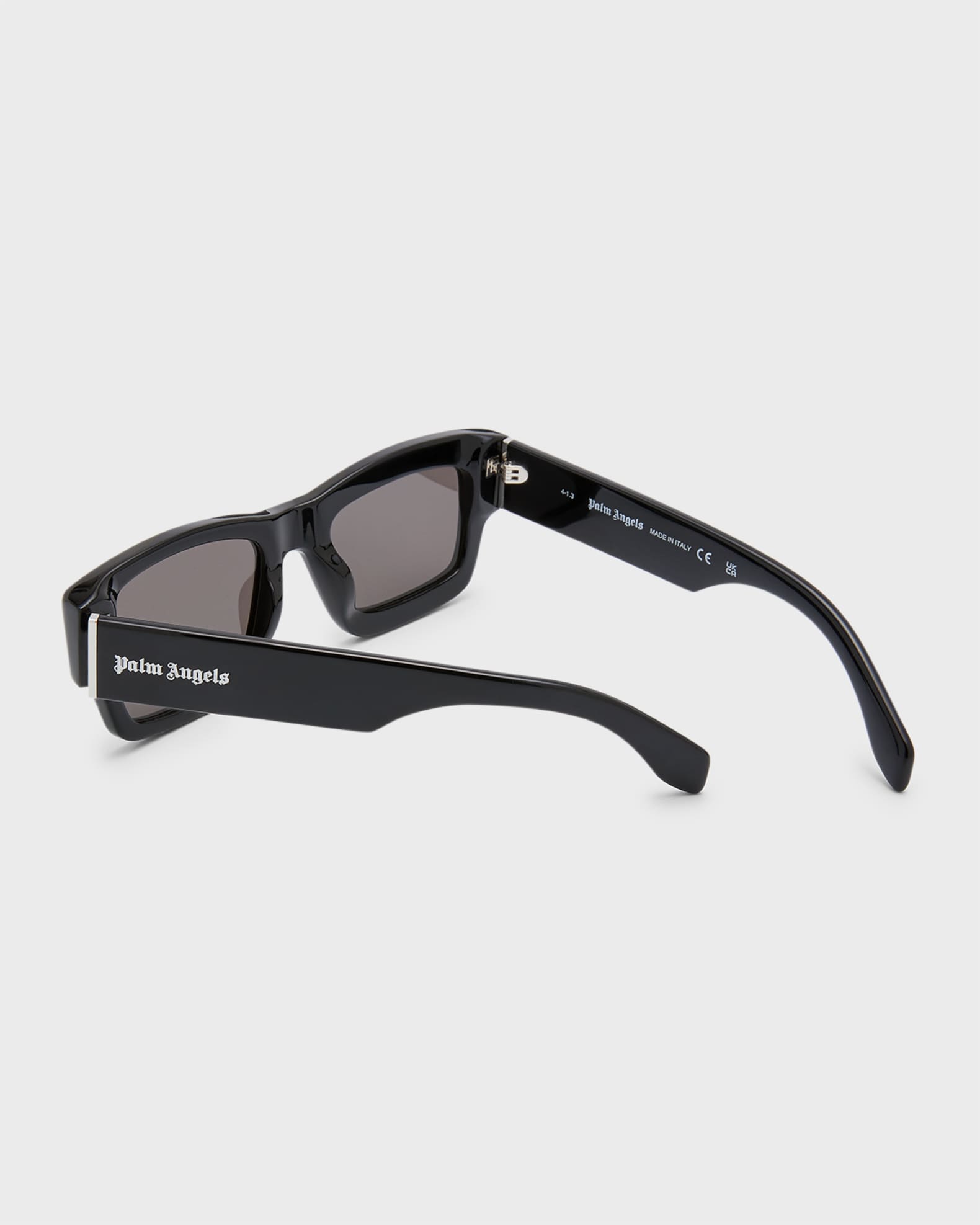 Palm Angels Murray Monochrome Square Acetate Sunglasses | Neiman Marcus