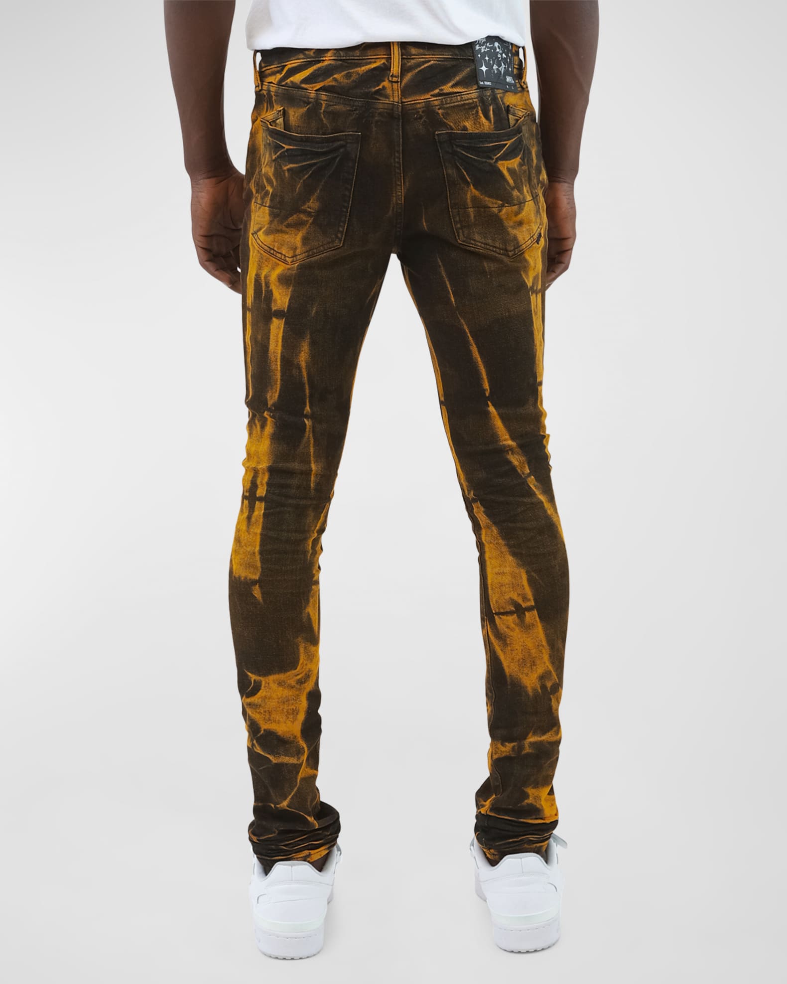 PRPS Men's Sunshine Two-Tone Skinny Jeans | Neiman Marcus