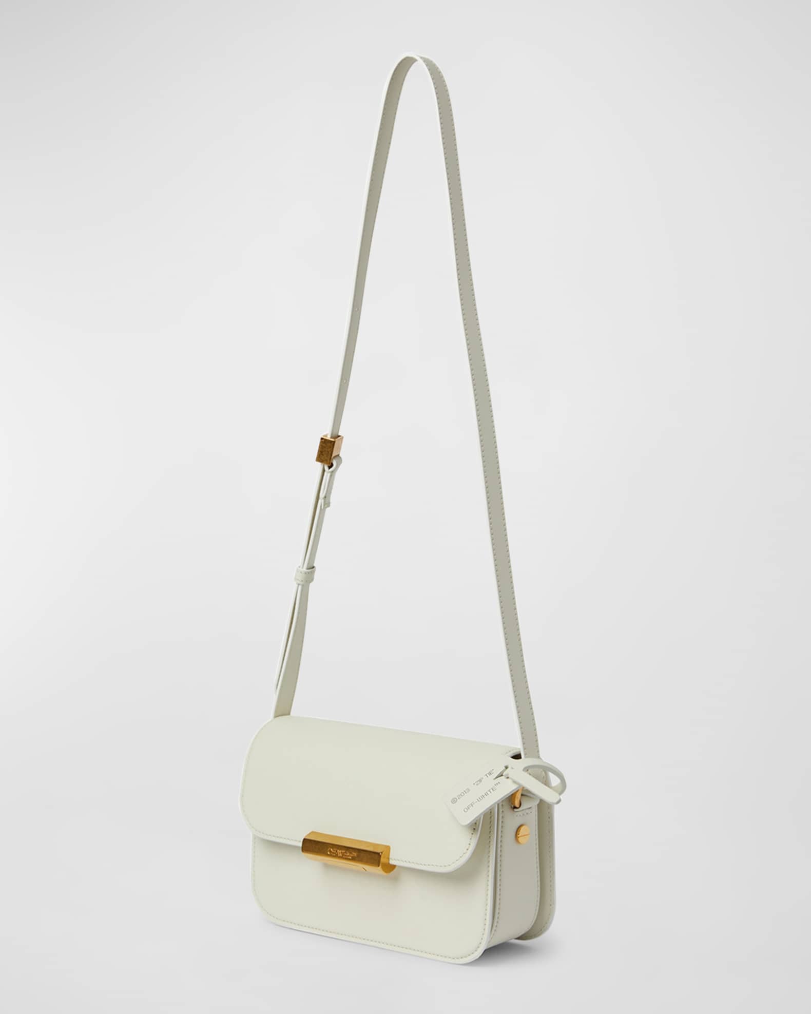 Off-White Screw Medium Leather Shoulder Bag | Neiman Marcus