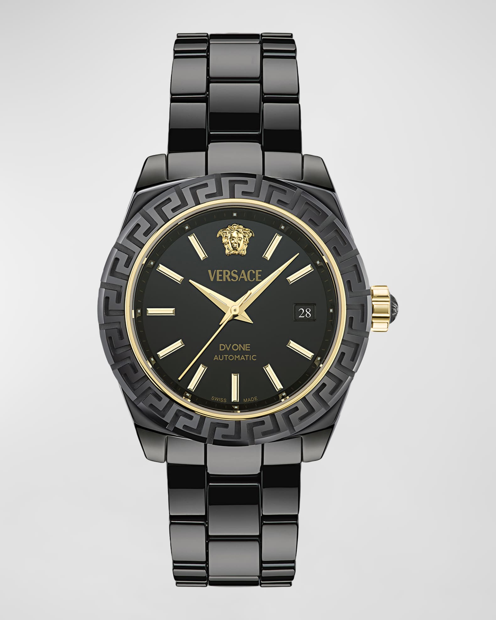 Versace Men's DV One Automatic Ceramic Bracelet Watch, 40mm | Neiman Marcus