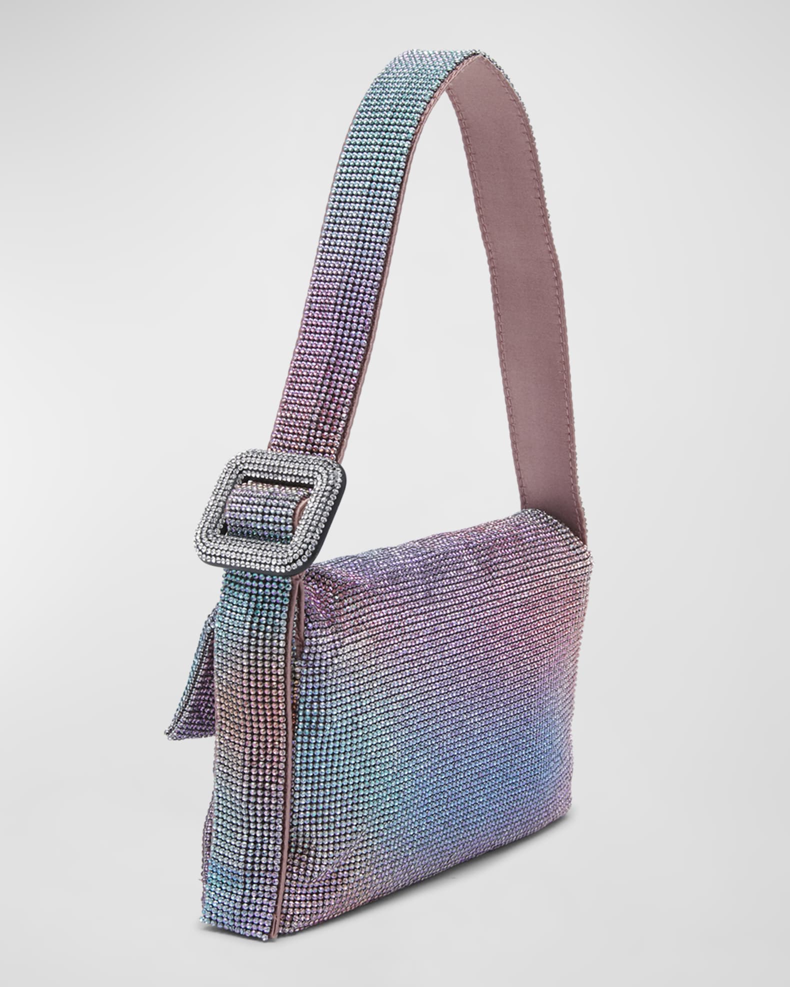 Benedetta Bruzziches Vitty La Mignon Rhinestone Mesh Shoulder Bag ...