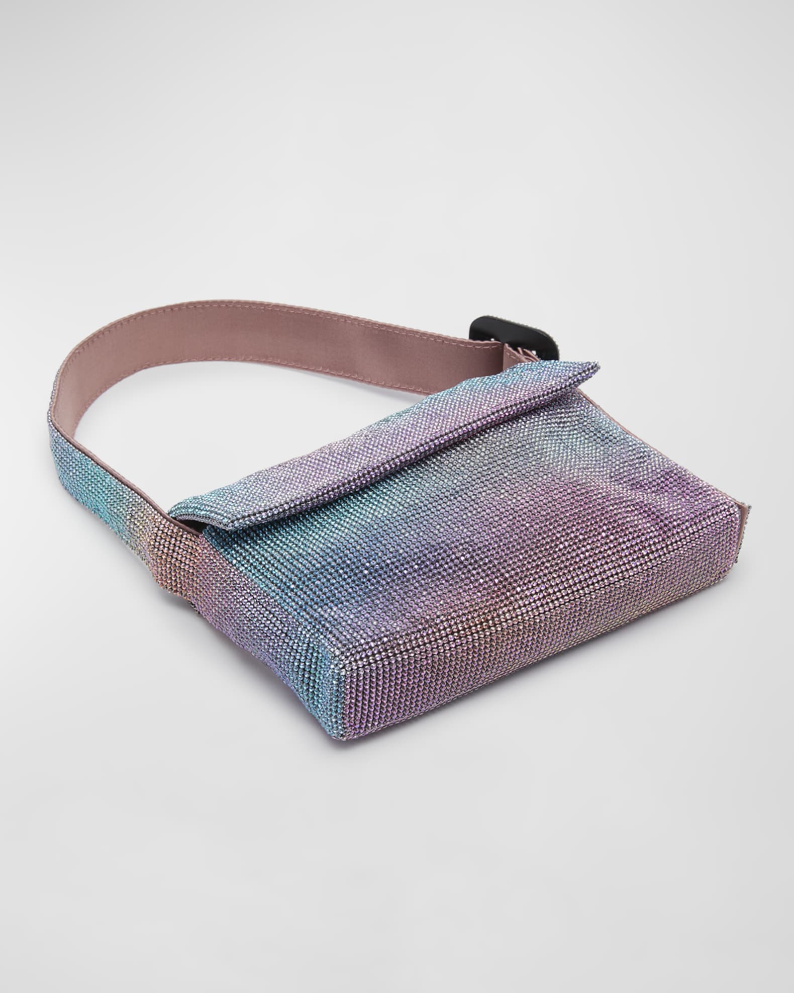 Benedetta Bruzziches Vitty La Mignon Rhinestone Mesh Shoulder Bag ...