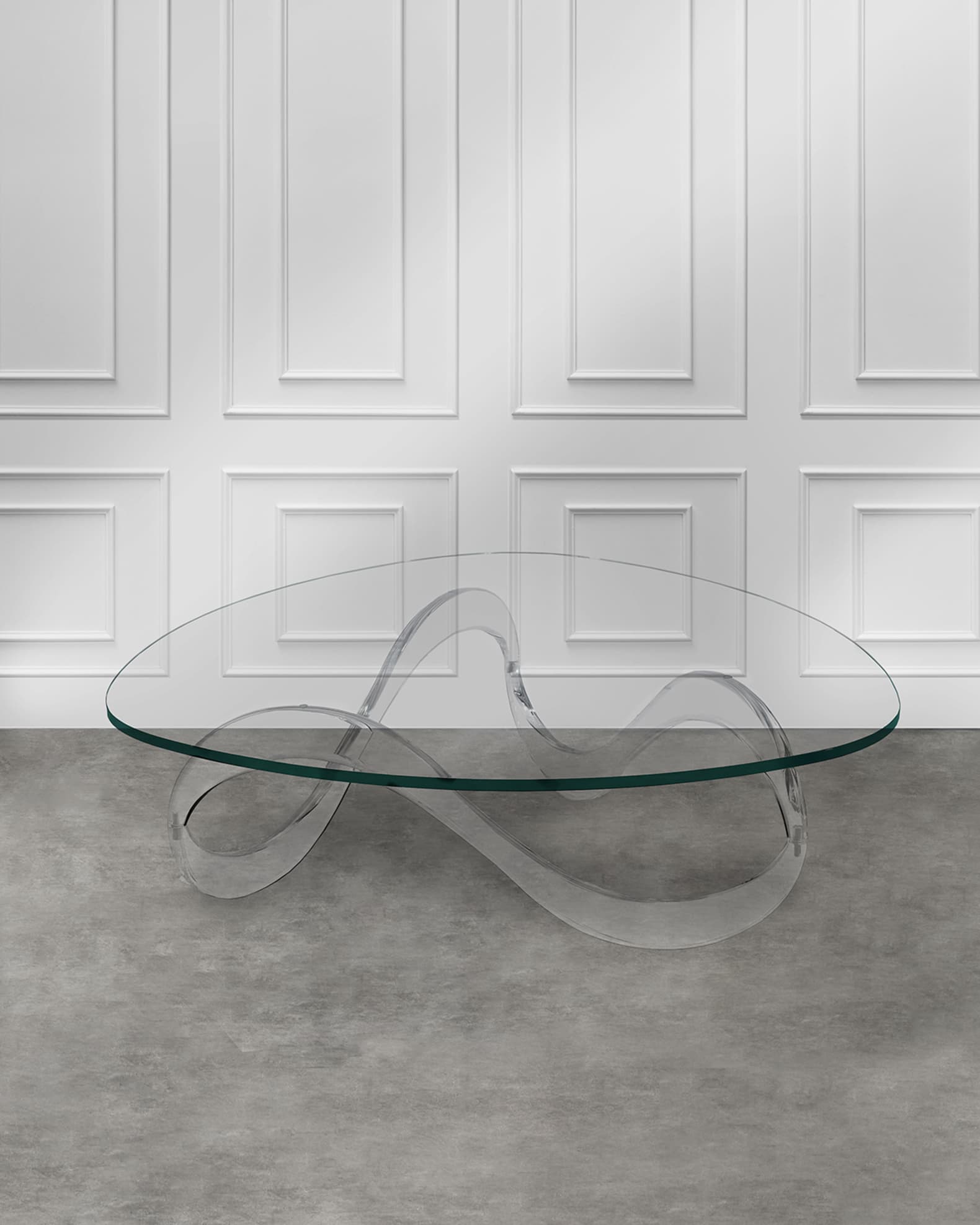Interlude Home Westin Wave Grand Cocktail Table | Neiman Marcus
