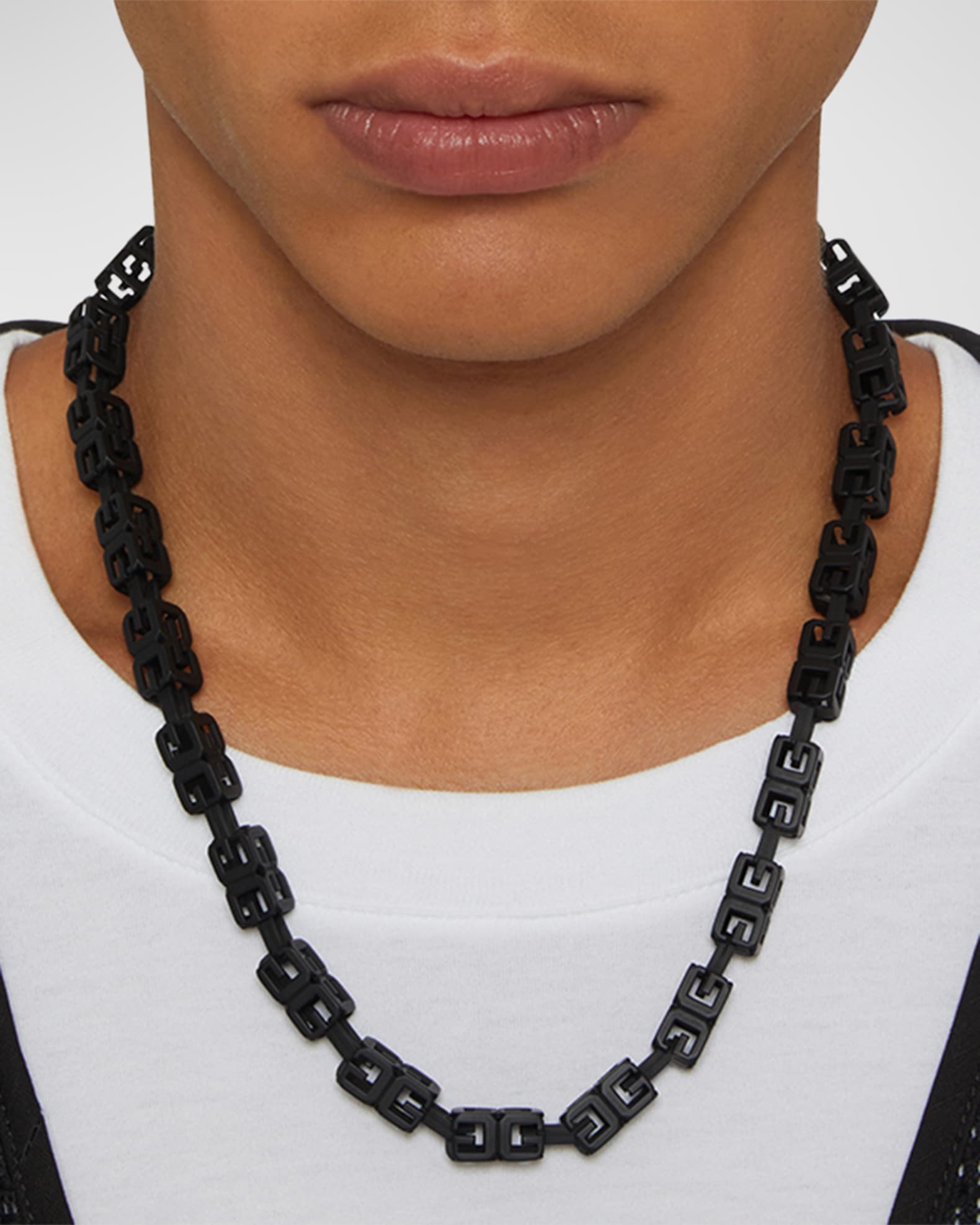 Givenchy Men's G-Cube Necklace | Neiman Marcus