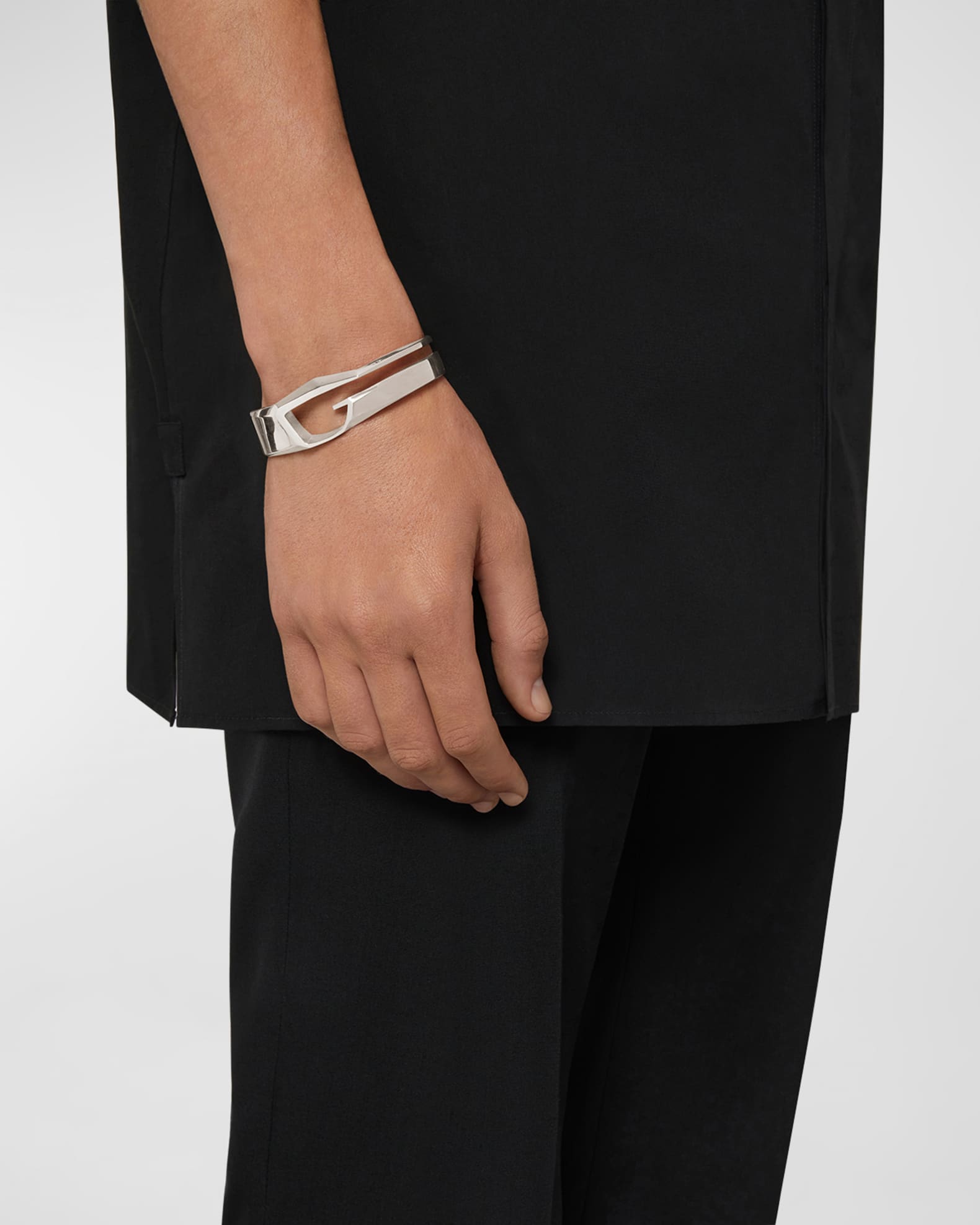 Givenchy Men's Giv Cut Bangle Bracelet | Neiman Marcus