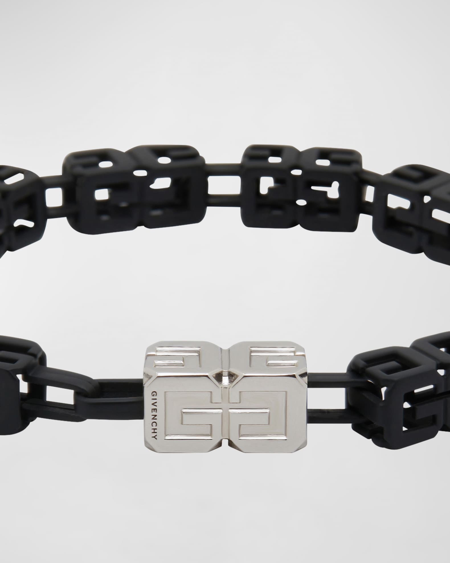 Givenchy Men's Enamel G-Cube Necklace | Neiman Marcus